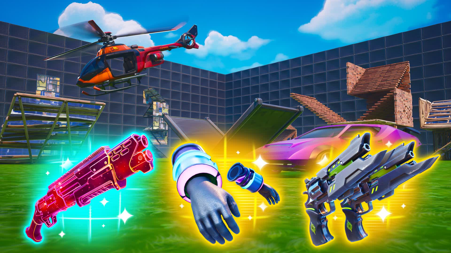 1V1 WITH EVERY GUN (6155-1398-4059) by hive - Fortnite Creative Map ...