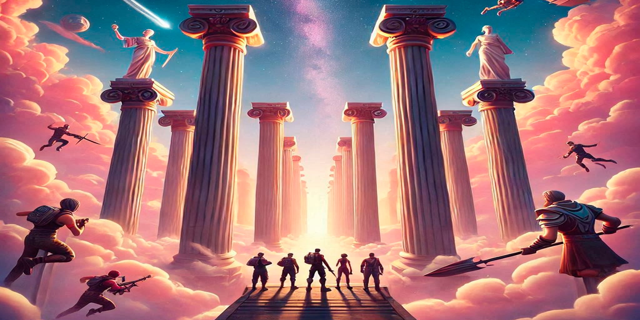 PILLAR WAR 2201-8329-5989 by eure - Fortnite Creative Map Code ...