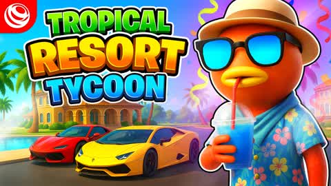🌴Tropical Resort Tycoon 2 9971-7565-6656 by endoworlds - Fortnite