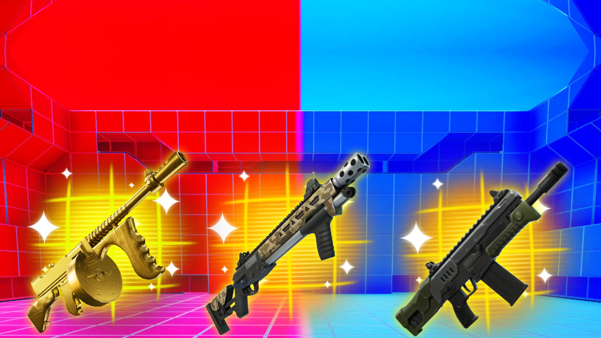 TOXIC RED VS BLUE 🔴🔵 9683-6143-3312 by 1v1v1-ffa-unc - Fortnite Creative Map Code - Fortnite.GG