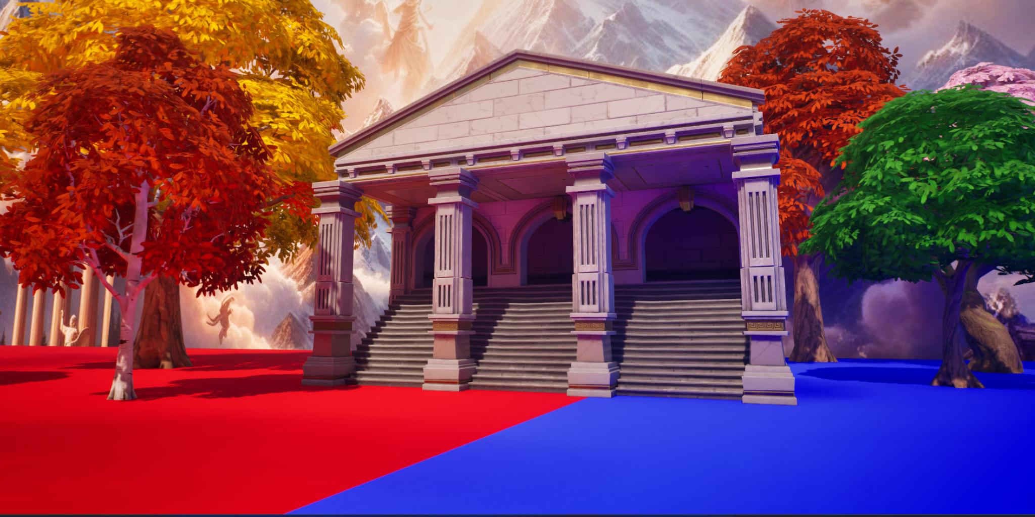 Godly Red vs Blue 2243-5920-7308 by krameb - Fortnite Creative Map Code - Fortnite.GG