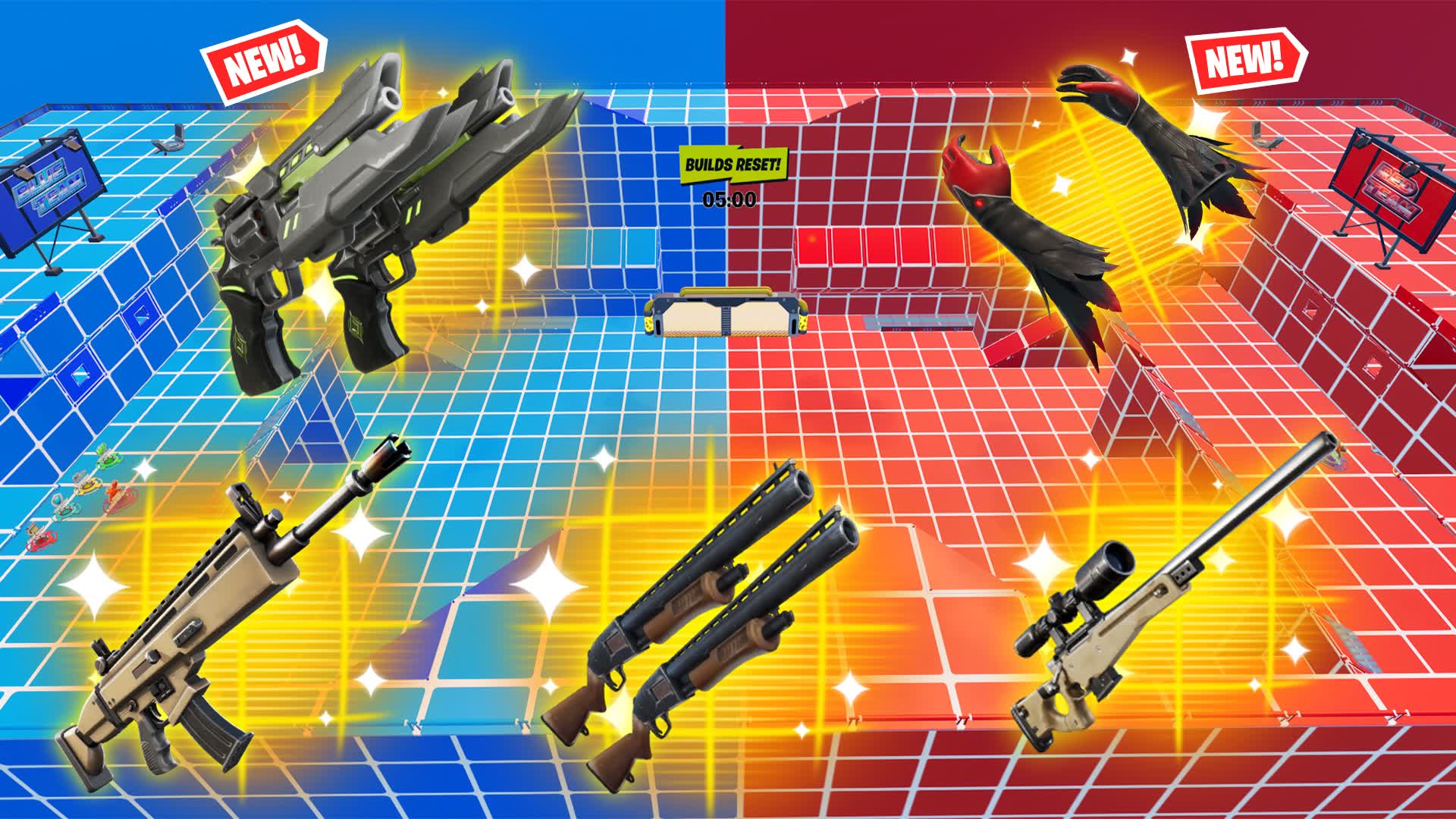 PRO BLUE VS RED🔴🔵 1398-6337-3627 by 3v3s - Fortnite Creative Map Code ...