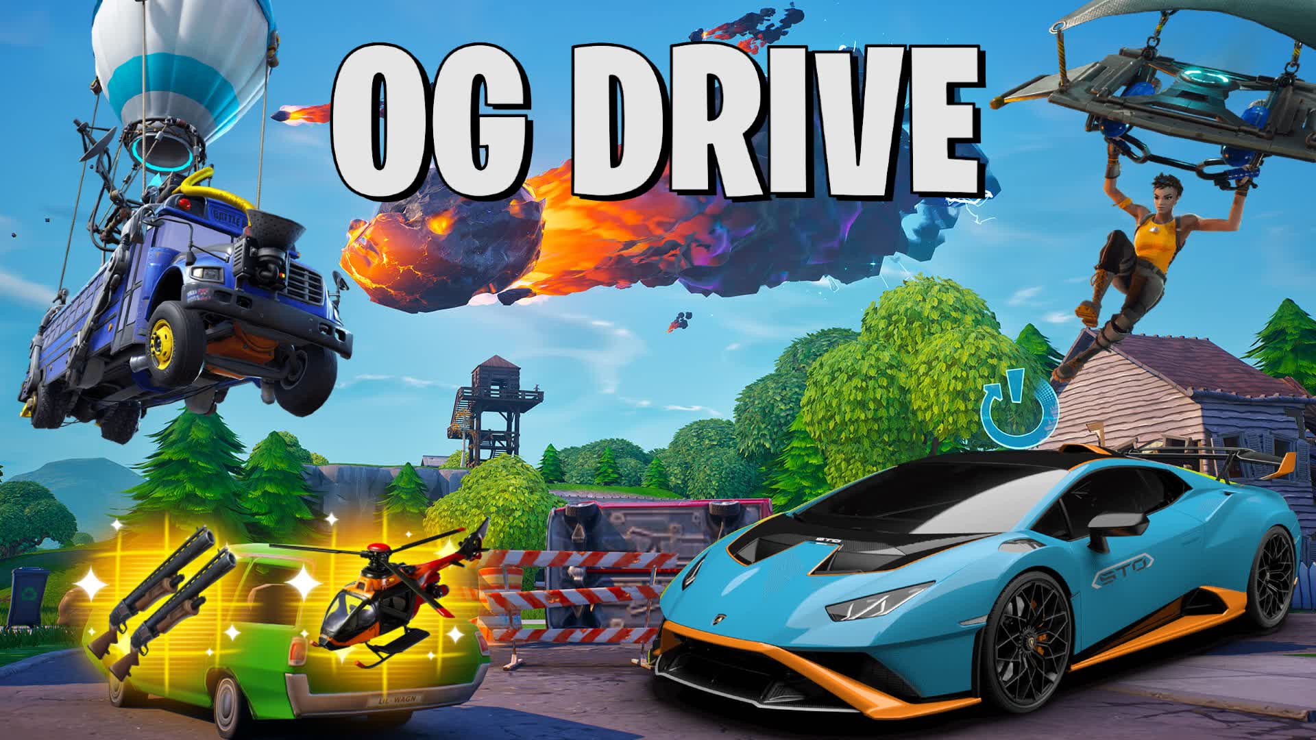 🌄 SEASON 2 - OG DRIVE ⭐️ 5345-5733-5602 by philip2w - Fortnite Creative ...