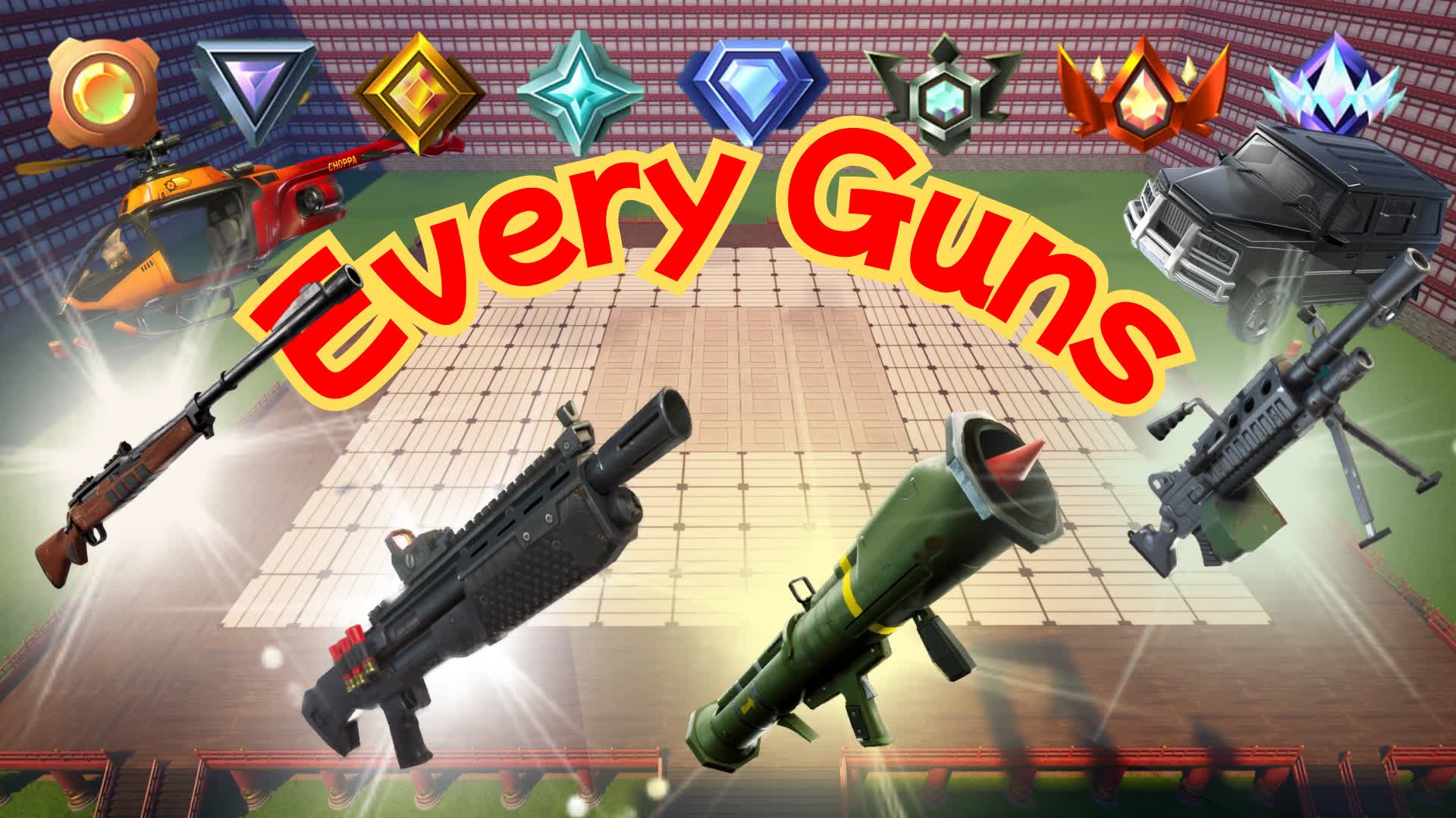 Crazy Battle Field with All 9668-7886-6406 by f-takuya - Fortnite ...