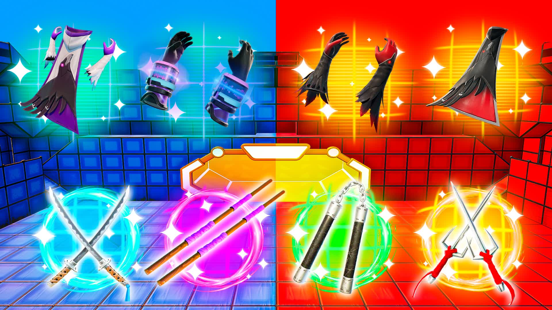 TMNT RANKED RED VS BLUE 🔴🔵 8873-9494-1309 by tristar - Fortnite ...