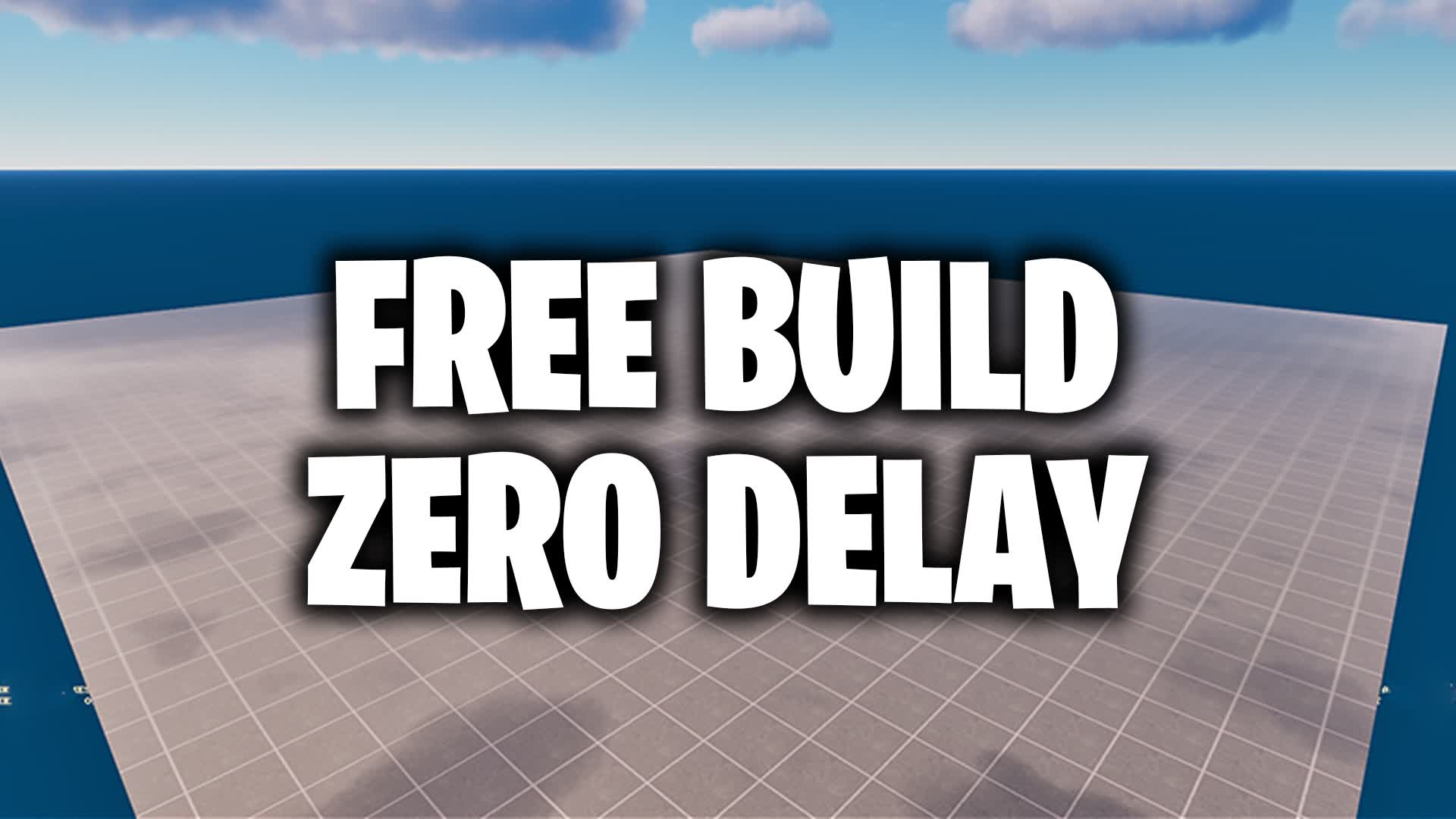 FREEBUILD ZERO DELAY 📝 5039-5504-3260 by spiker - Fortnite Creative Map Code - Fortnite.GG