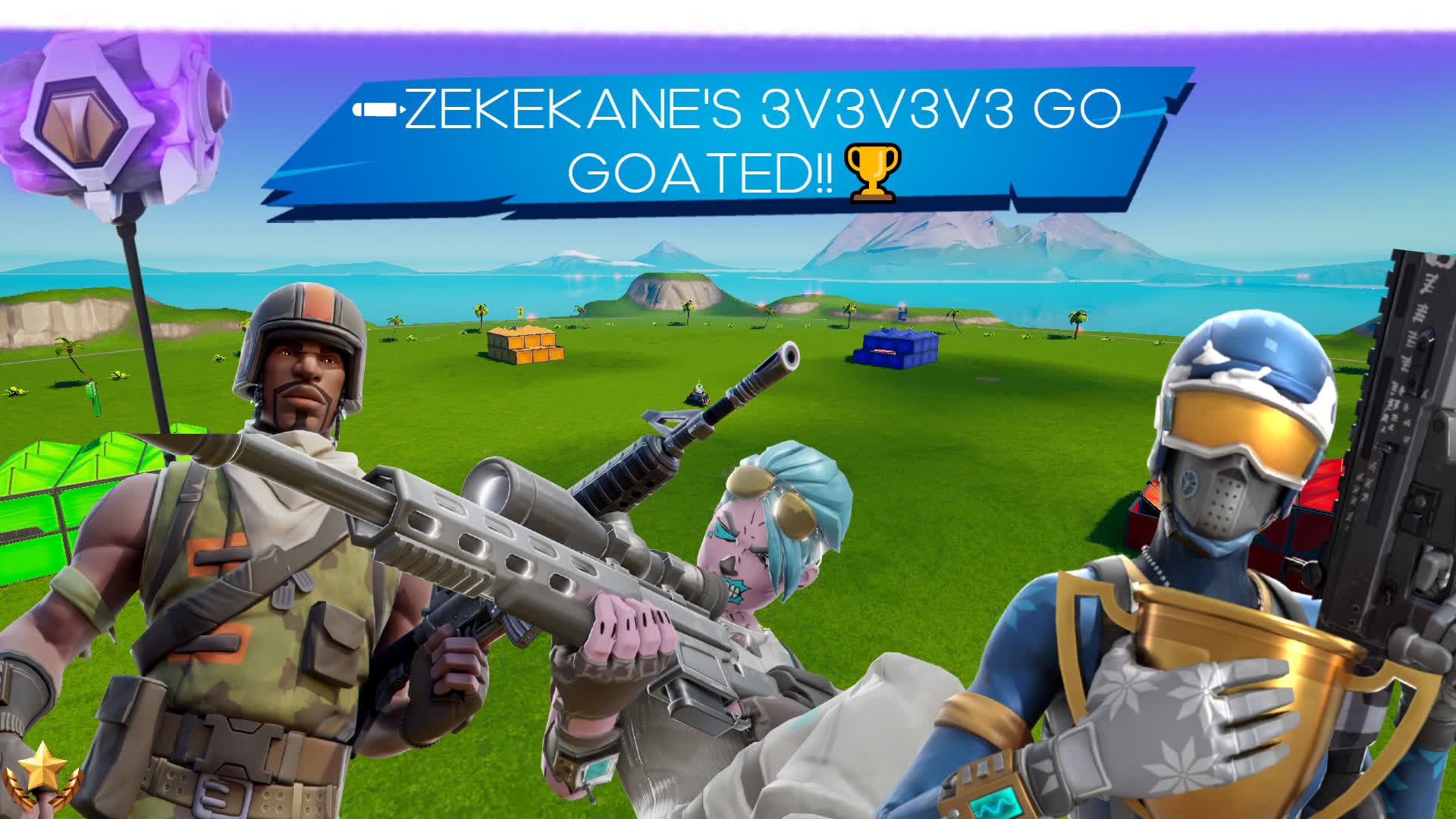 ZEKEKANE'S 3V3V3V3 GO GOATED!!🏆 7148-6515-8829 by zekekane - Fortnite ...