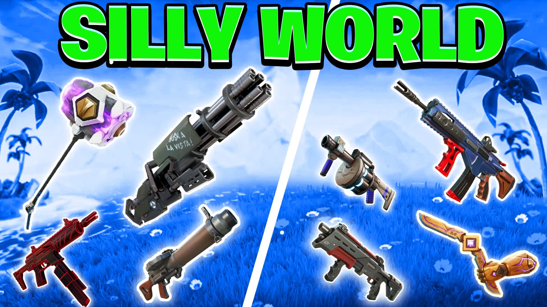 🤪 🆕SILLY WORLD FFA ALL WEAPONS & CARS 7890-1795-5724 by jlove ...