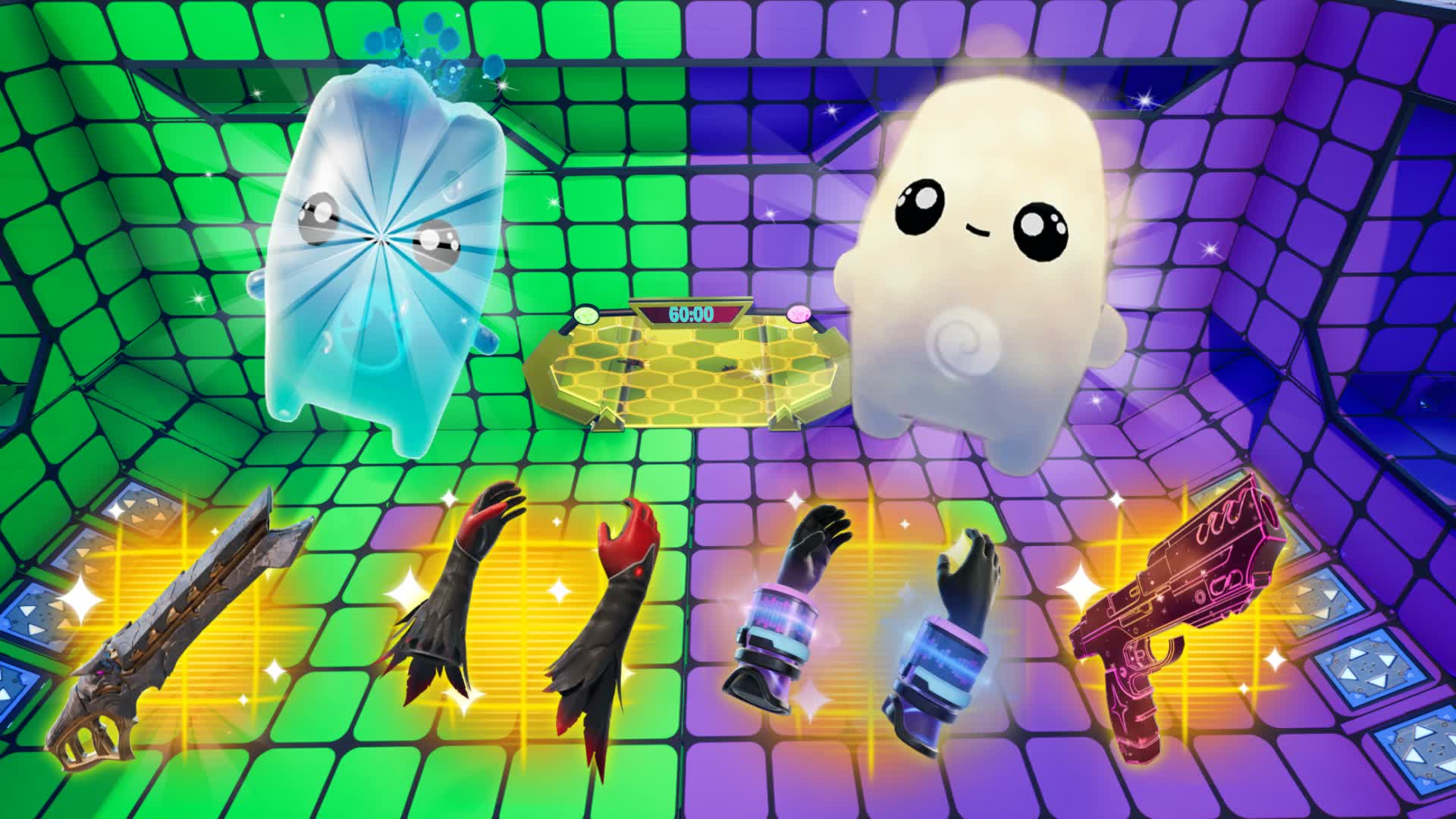 MEGA GREEN VS PURPLE🟢🟣 9874-2651-3033 by govi - Fortnite Creative Map ...