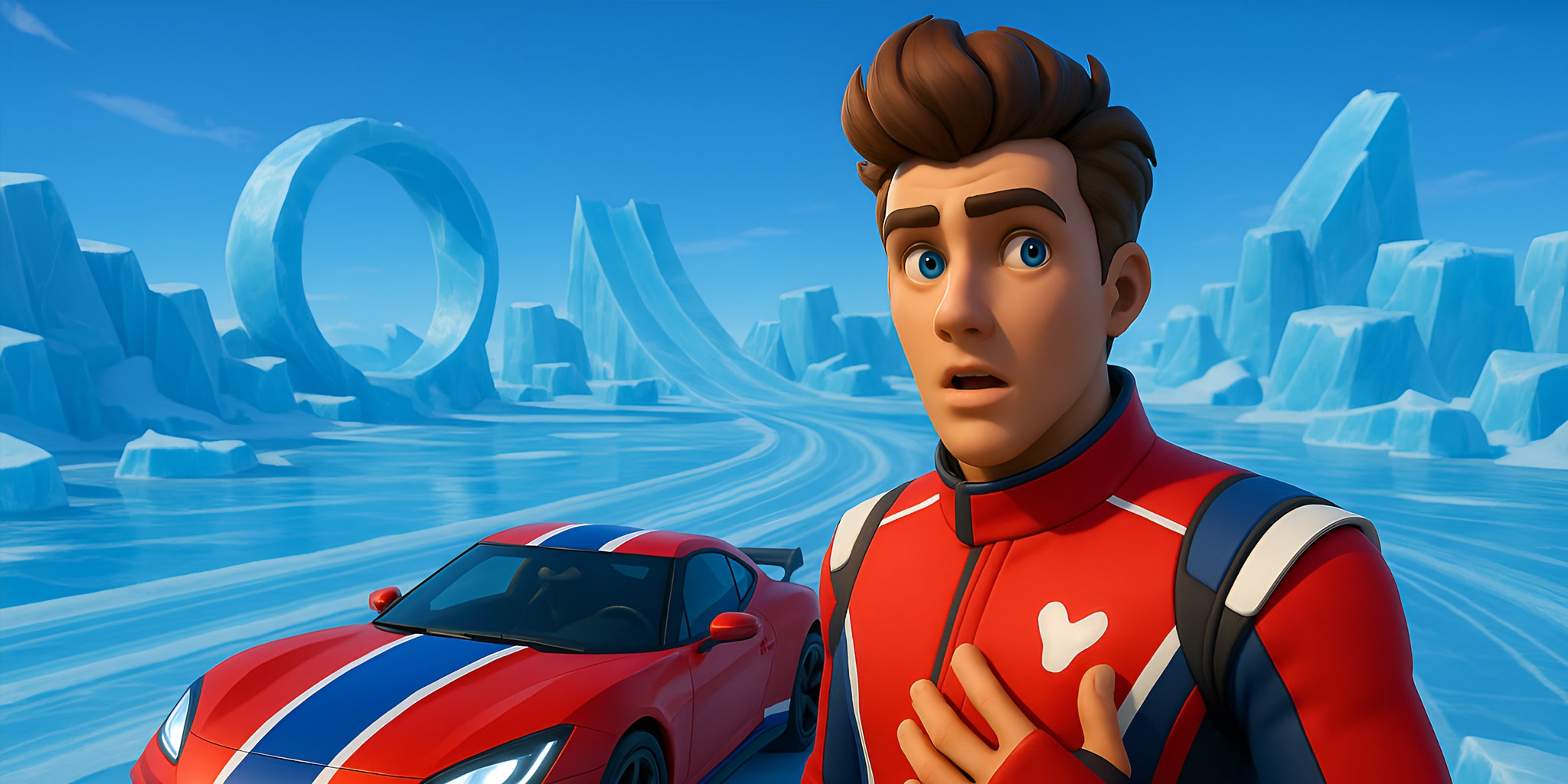 8 MEGA Ice Ramps & Vehicle Madness ️ 3870-5169-1917 by fort_skin - Fortnite Creative Map Code ...