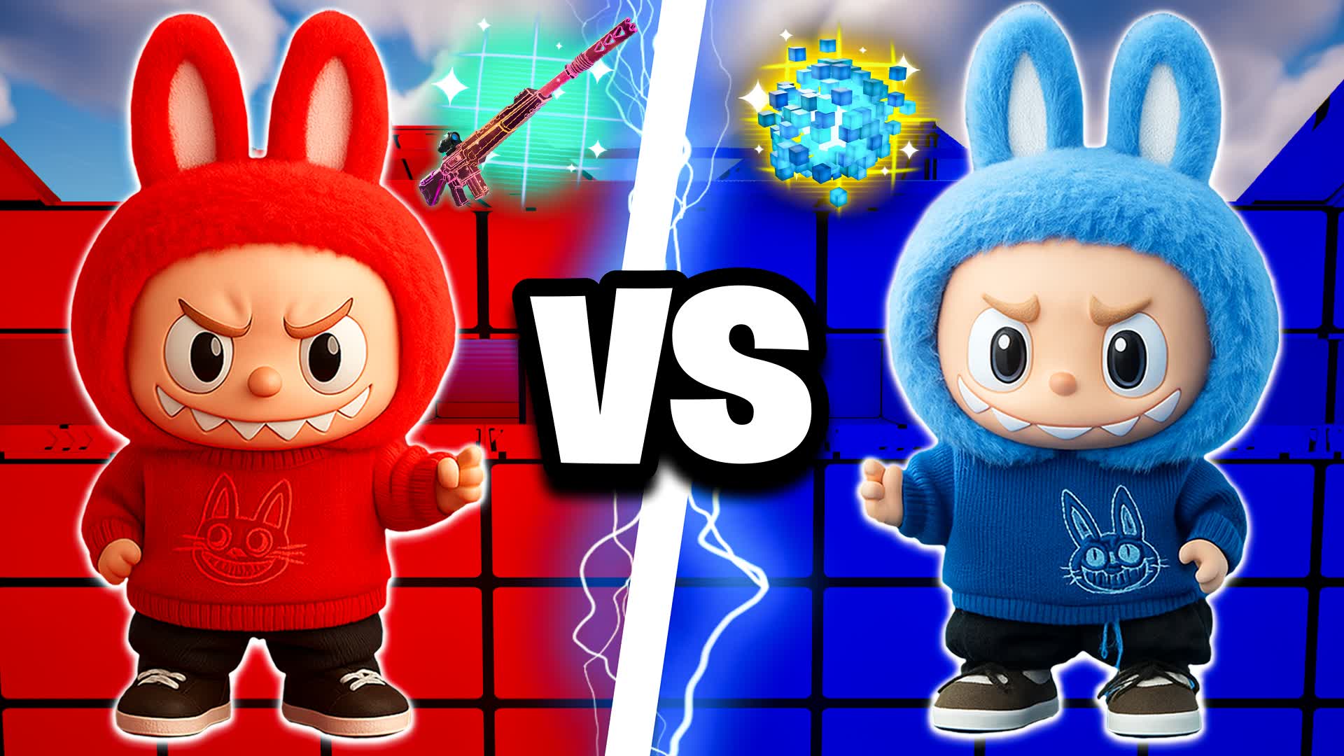 labubu red vs labubu Blue 🔴🔵 1V1B 0425-5383-8767 by 1v1b - Fortnite ...