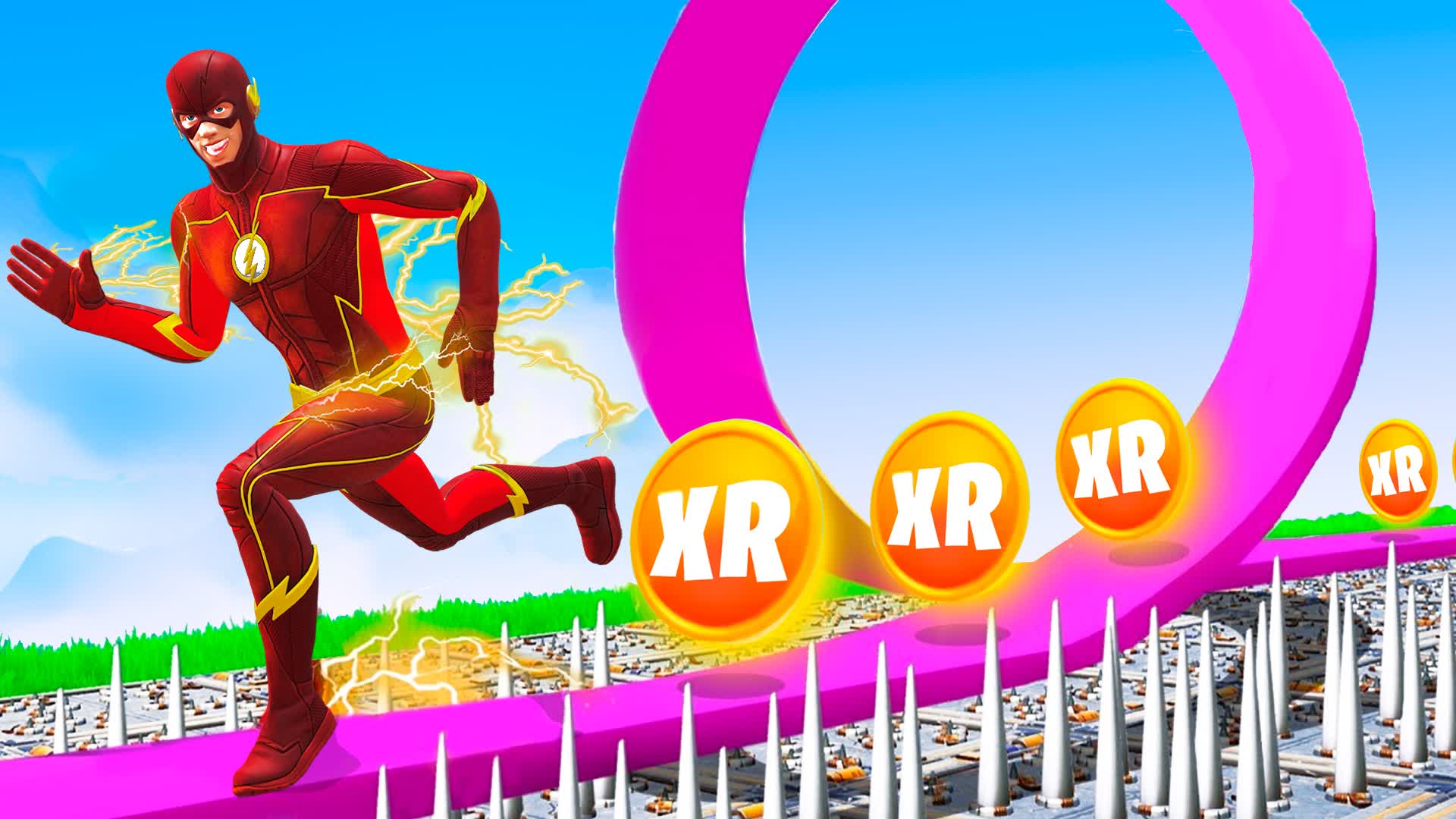 🏃‍♂️ FLASH Deathrun 100 Level 2943-6495-0282 by progames - Fortnite.GG