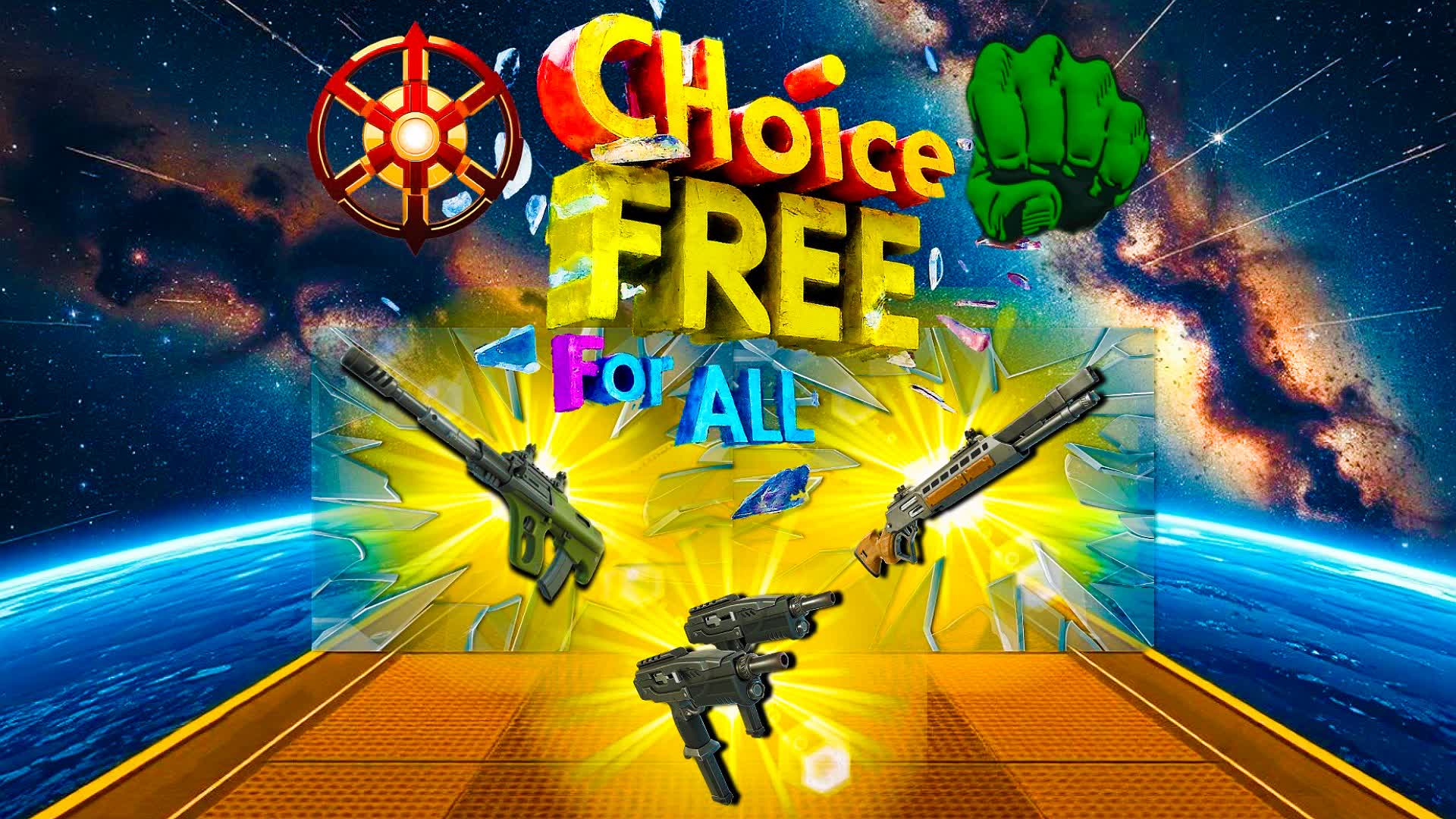 CHOICE FREE FOR ALL ⭐ 3405-8026-6601 by dun - Fortnite Creative Map ...