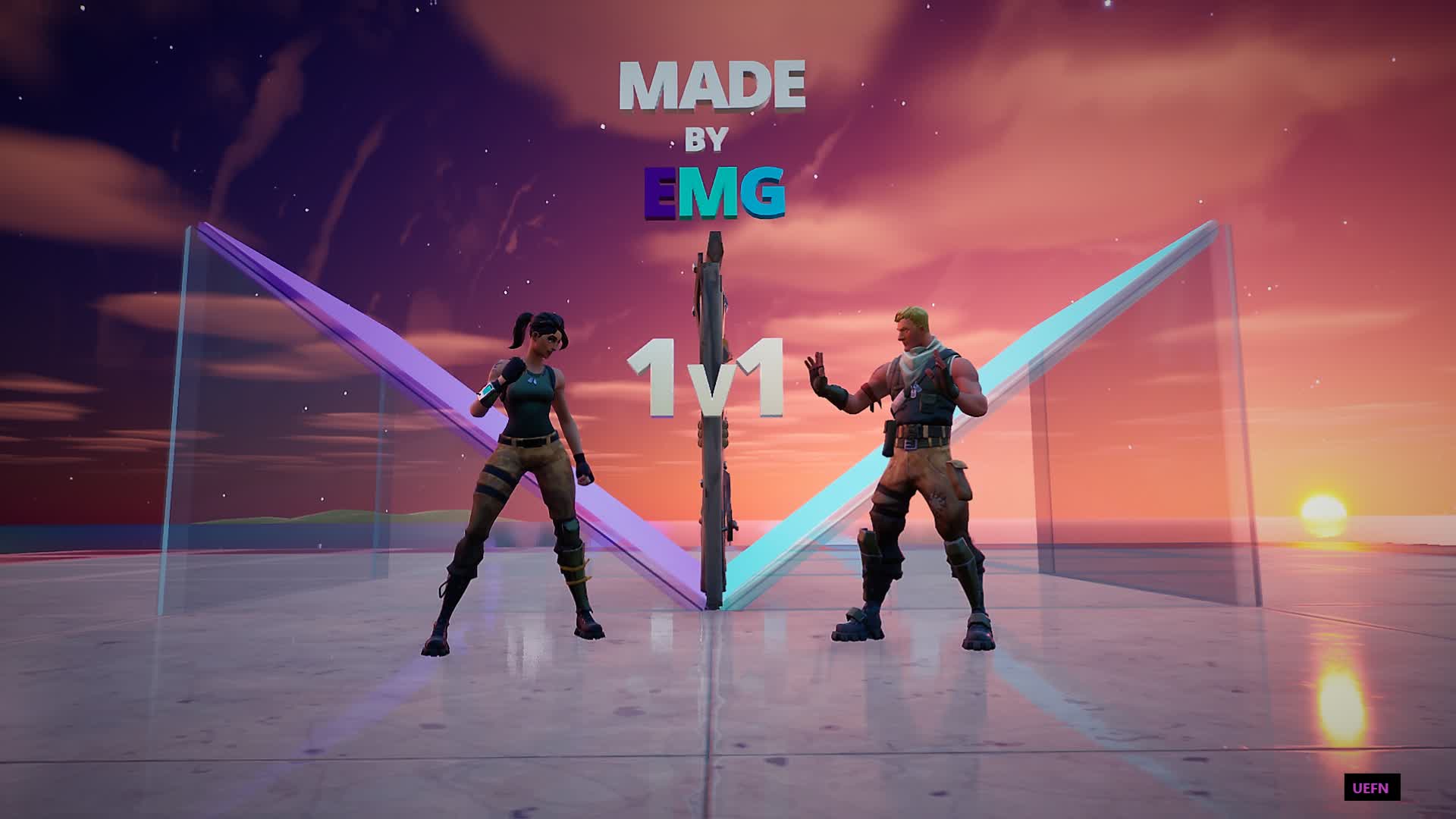 1V1 BUILD FIGHT BY [EMG] 8534-5953-3824 by emg - Fortnite Creative Map Code - Fortnite.GG