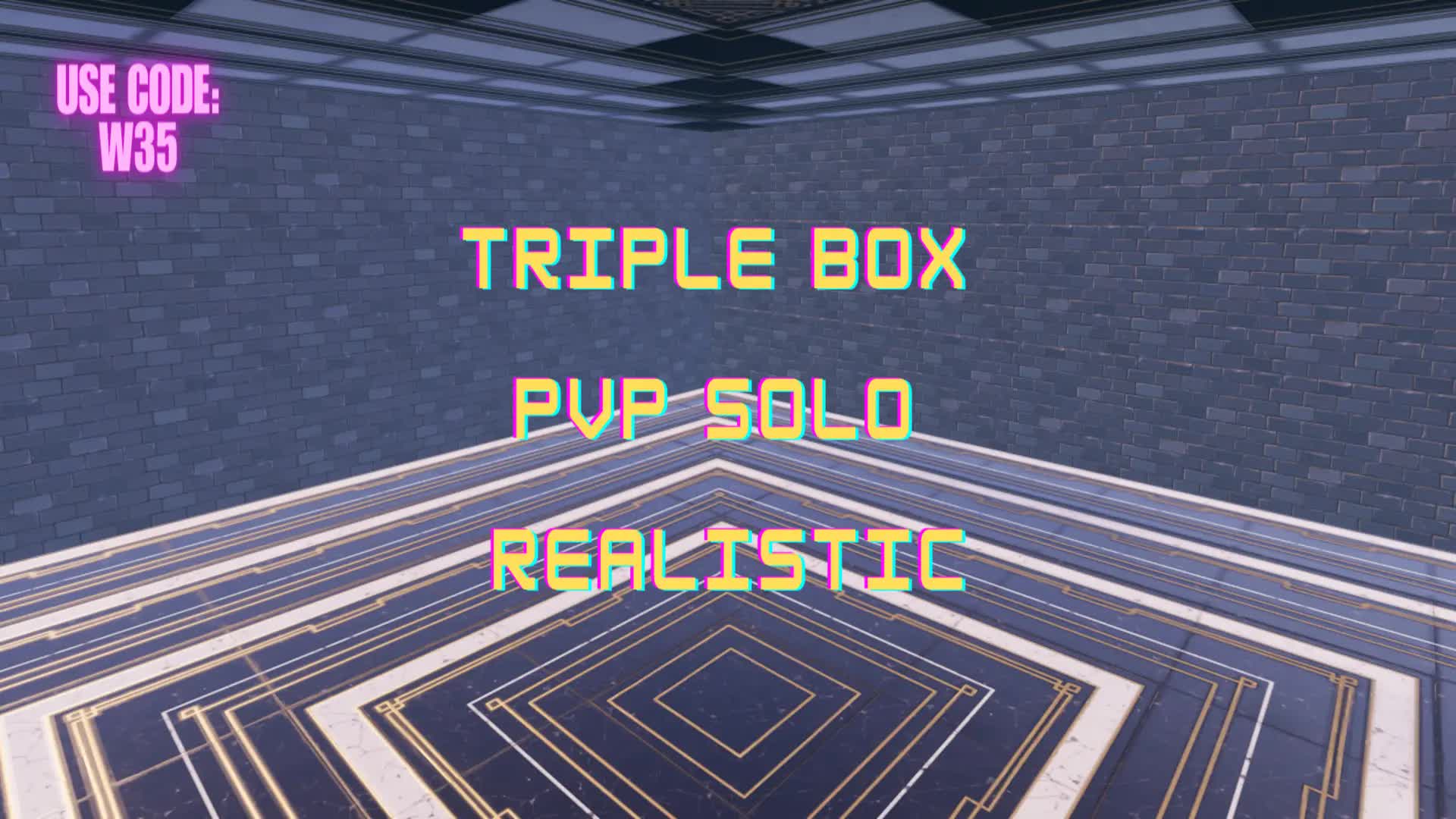Triple Box PVP Solo Realistic 6882-3471-9718 by w35 - Fortnite Creative ...
