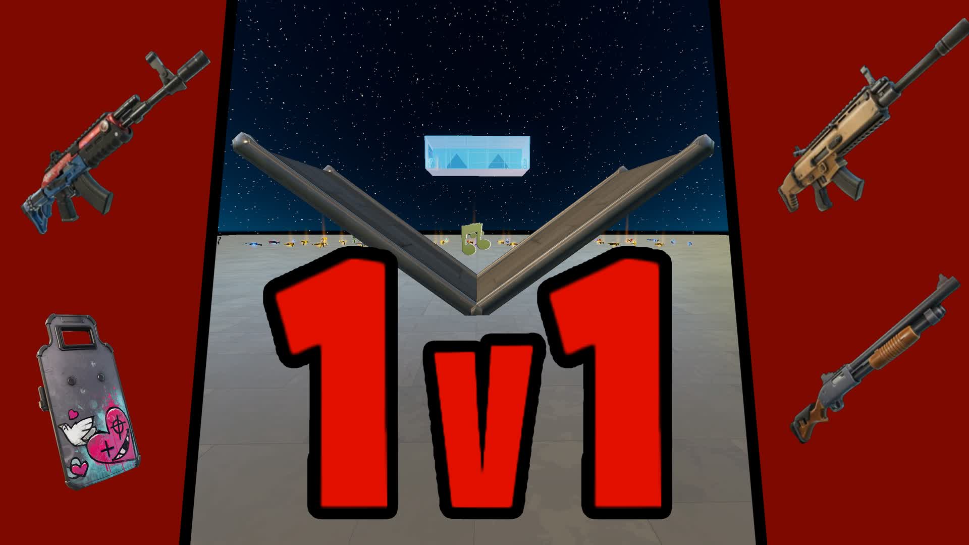 All Weapons 1v1 [Six 7] 5683-3398-3802 by six_7 - Fortnite Creative Map ...