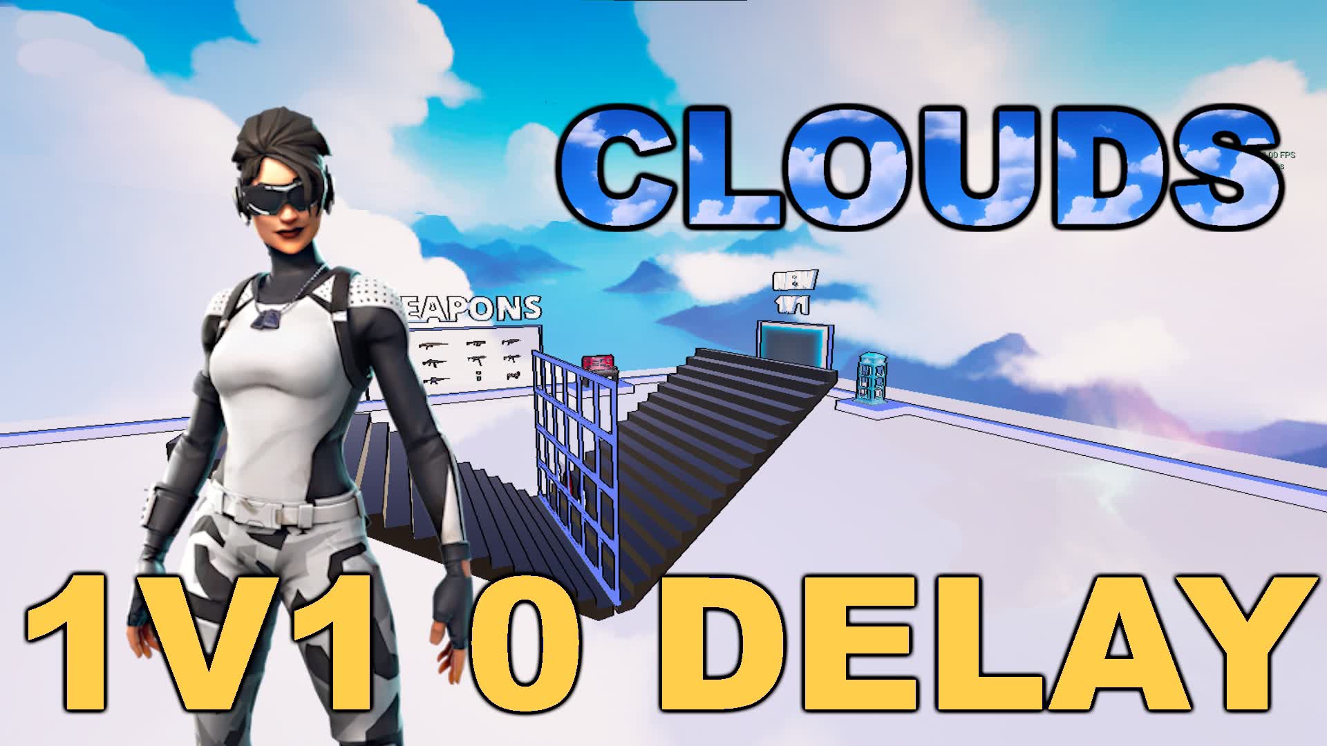 CLOUDS 1v1 0 Delay 9188-5881-6634 by tonyscott - Fortnite Creative Map ...