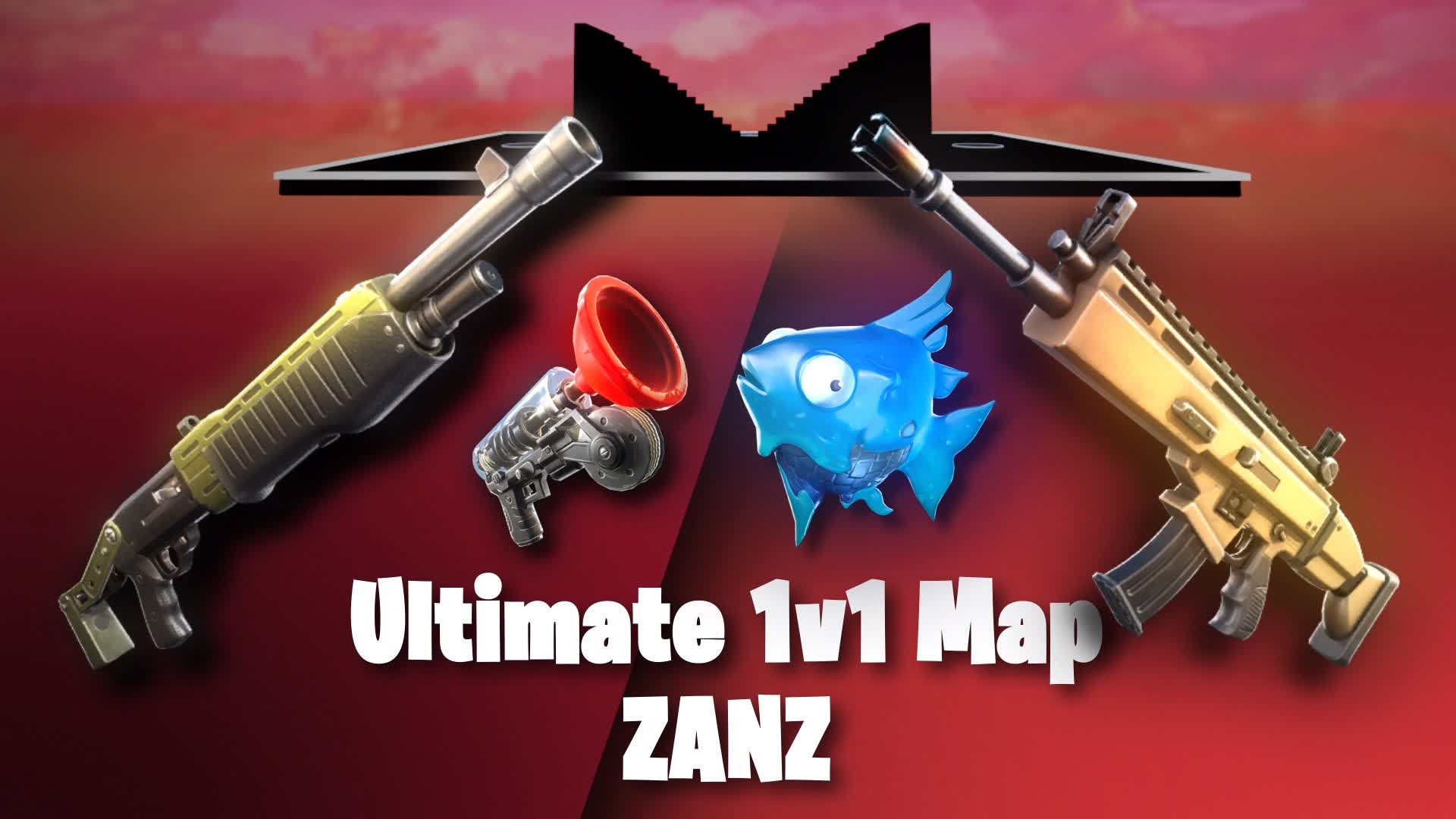 ZANZ ULTIMATE 1V1 MAP 5030-6066-4483 من ابتكار thecreatorzanz - Fortnite
