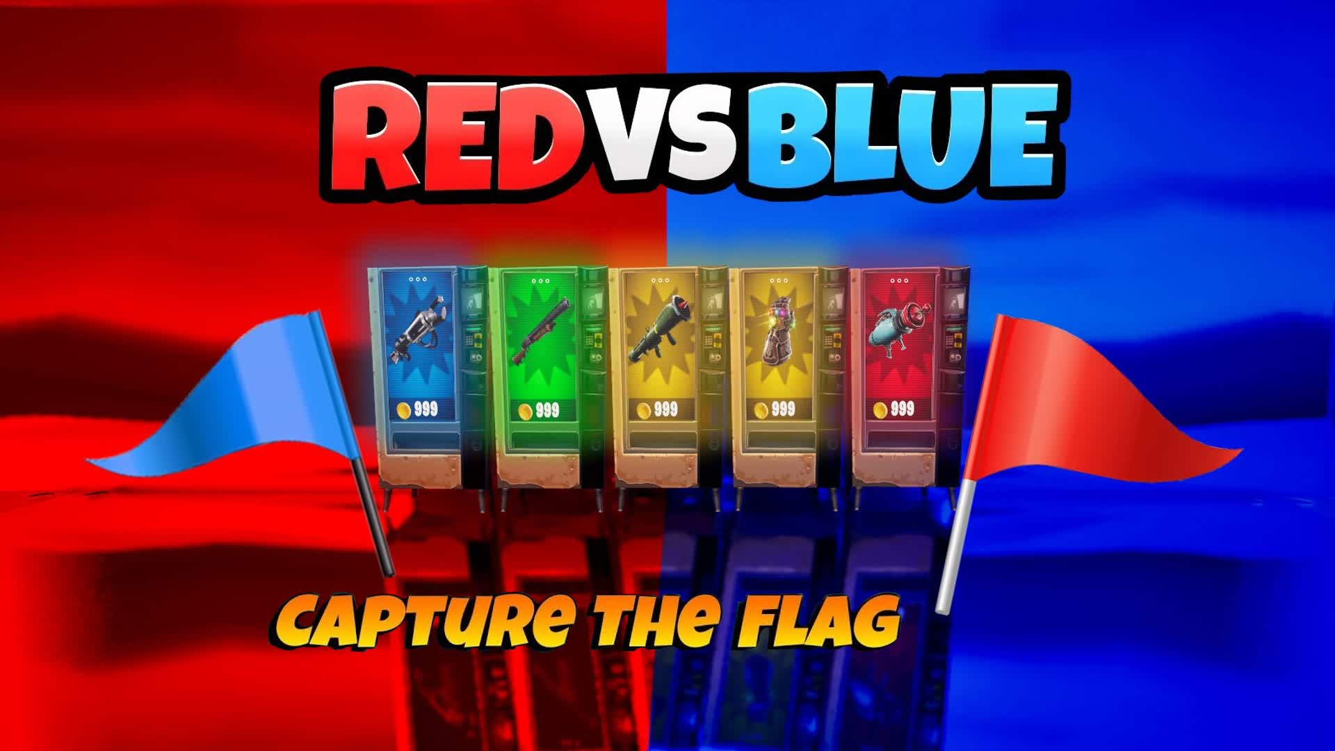 ⭐🚩CAPTURE THE FLAG🚩 │ RED VS BLUE⭐ 6743-5788-3570 by kriptik - Fortnite