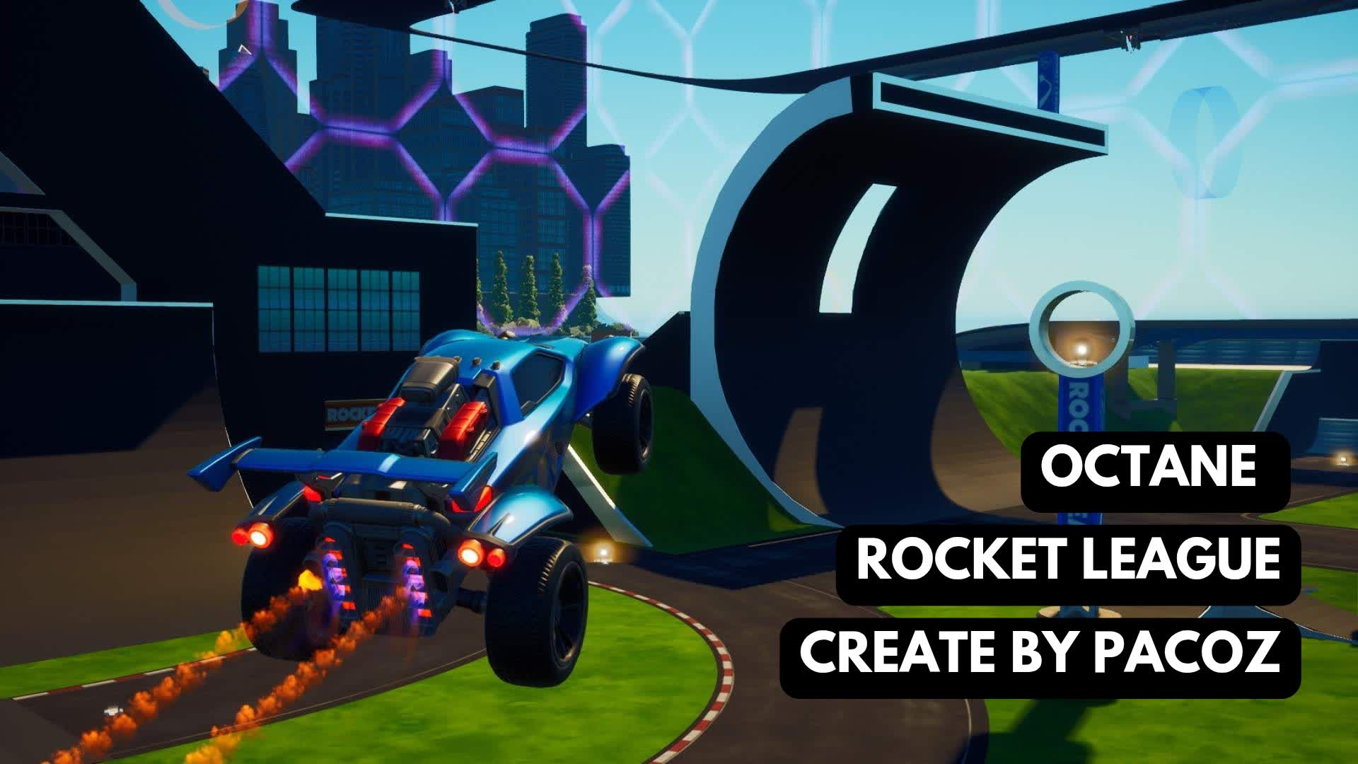 Hommage à Rocket League 2720-2079-8555 من ابتكار pacoz - Fortnite