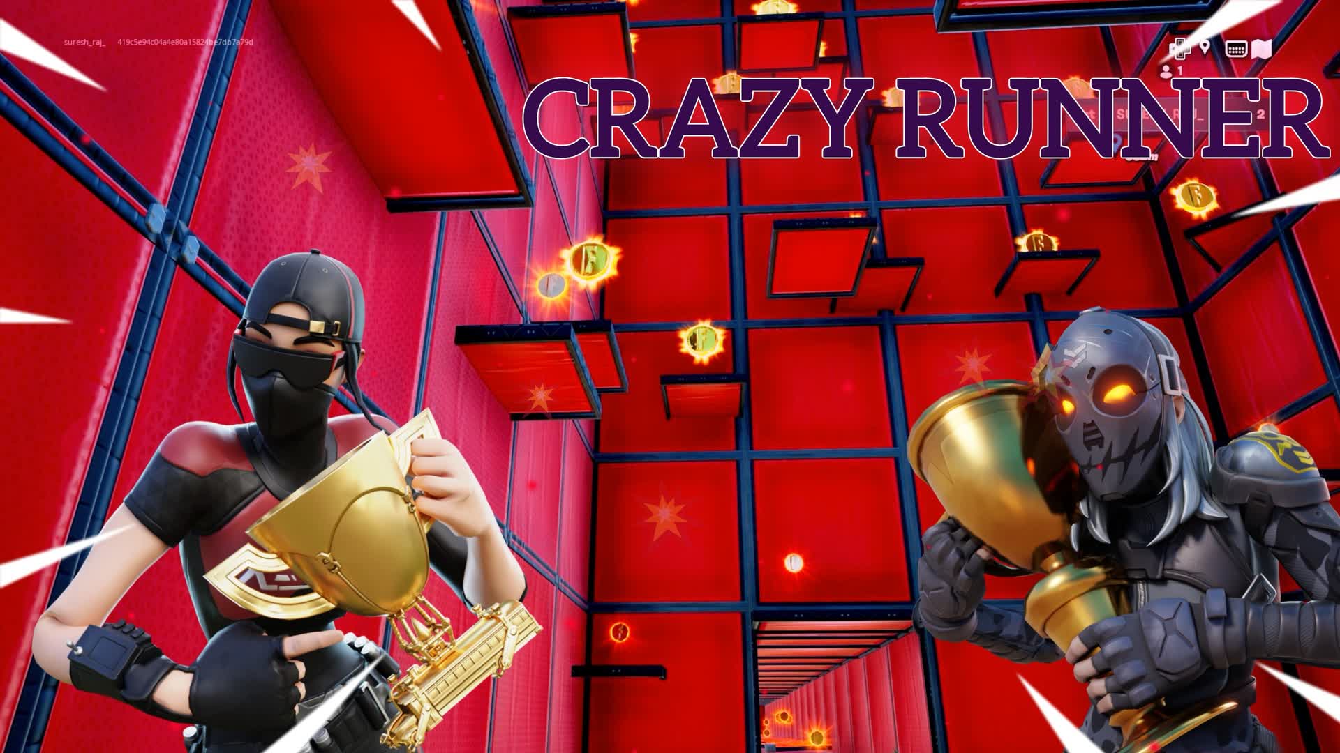 🌟Crazy runner 0563-0267-1944 by vraj - Fortnite Creative Map Code ...