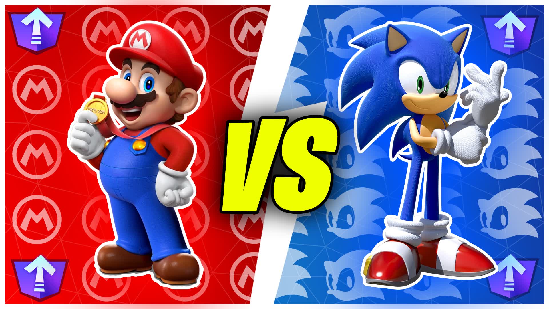 🔴MARIO VS SONIC🔵 6104-2067-5698 By Gneazyx - Fortnite