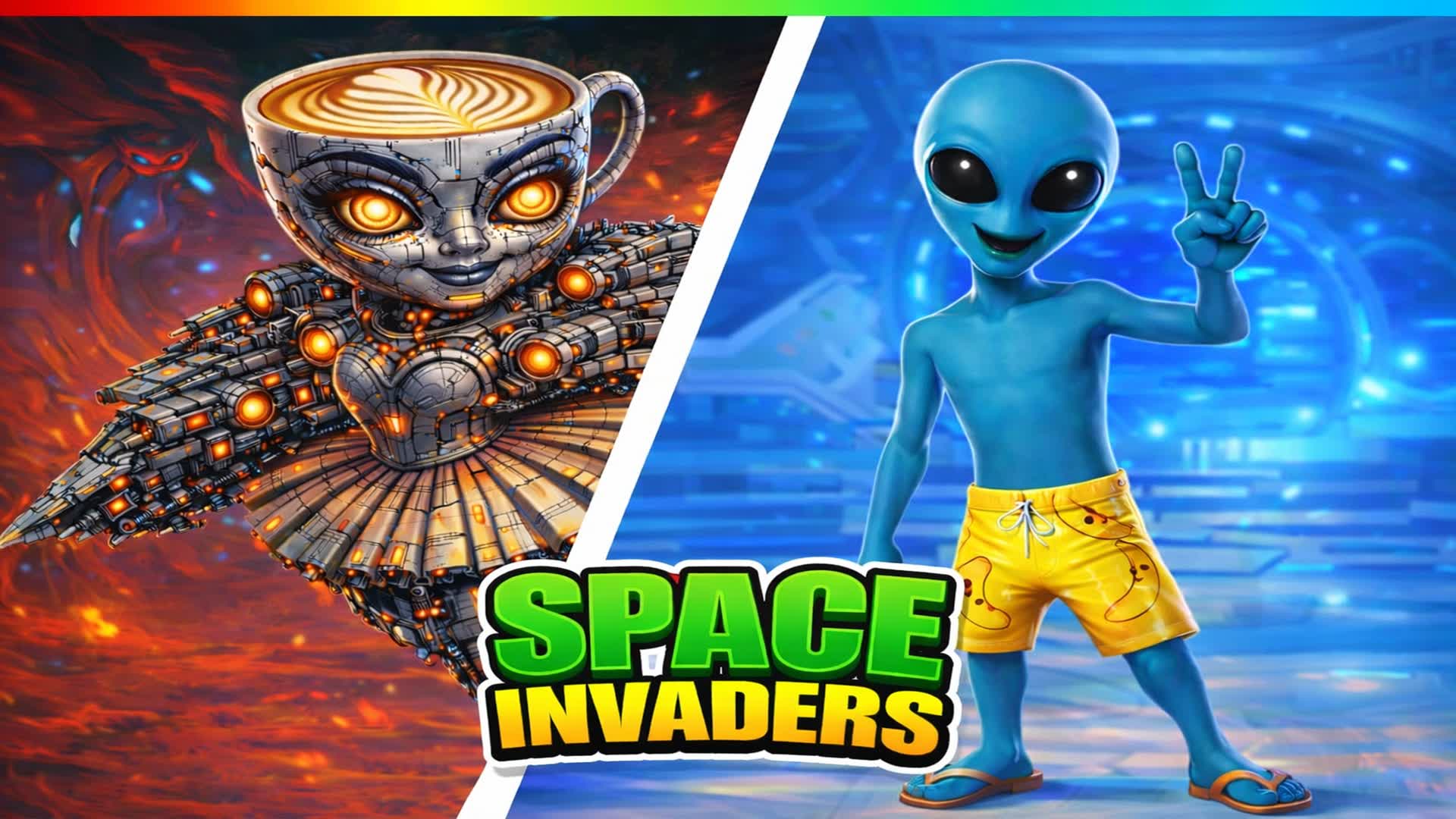 Space invaders 1110-8383-9372 by bir2d - Fortnite Creative Map Code - Fortnite.GG
