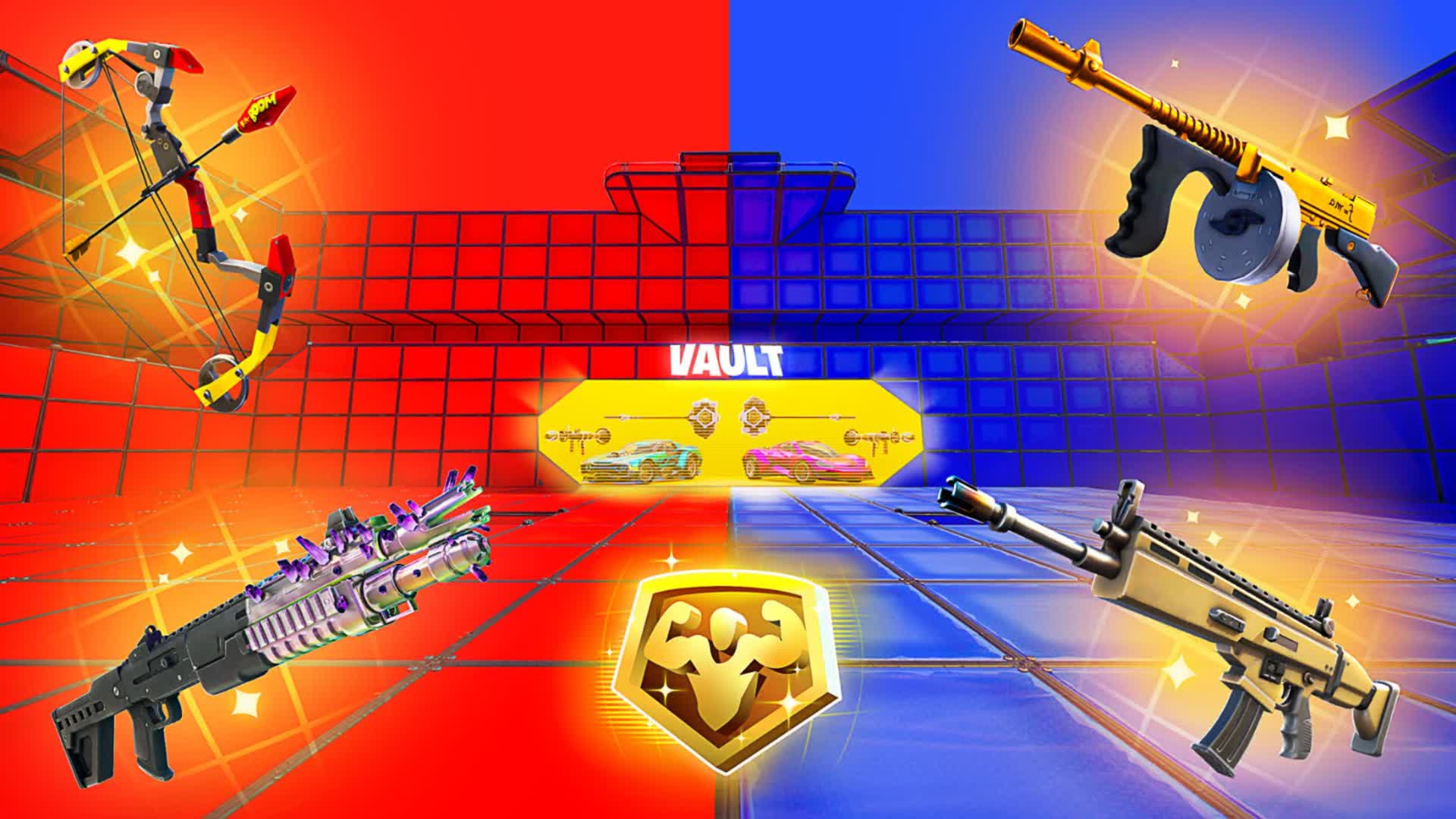 RED VS BLUE RUMBLE 🔴🔵 8663-1975-9172 by h33ros - Fortnite Creative Map ...