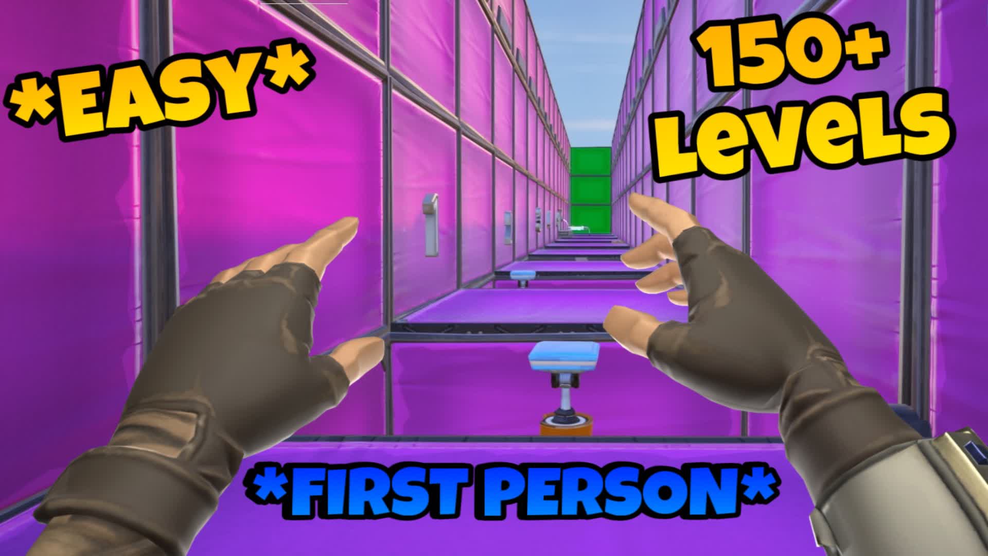 FIRST PERSON PARKOUR 150+ LEVELS⭐️ 4880-8468-0582 by zigbroz - Fortnite Creative Map Code ...