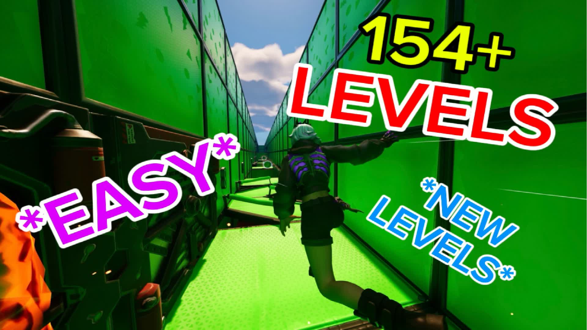 154+ levels parkour 5508-9042-2912 by david2m11 - Fortnite Creative Map Code - Fortnite.GG