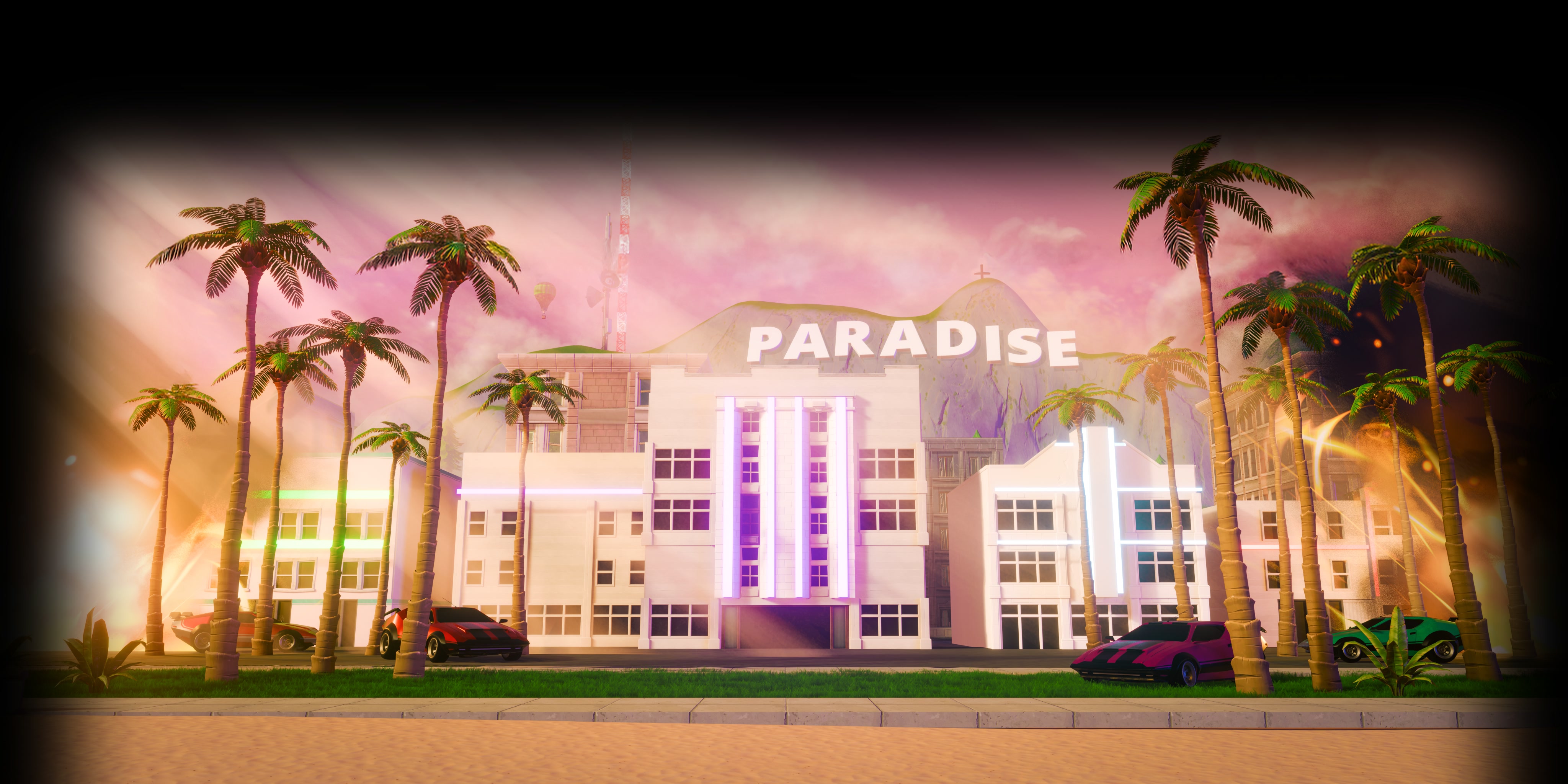 PARADISE CITY 🌴 - DRIVE RP FFA ⭐ 1029-0318-3617 by nzckfn - Fortnite Creative Map Code - Fortnite.GG