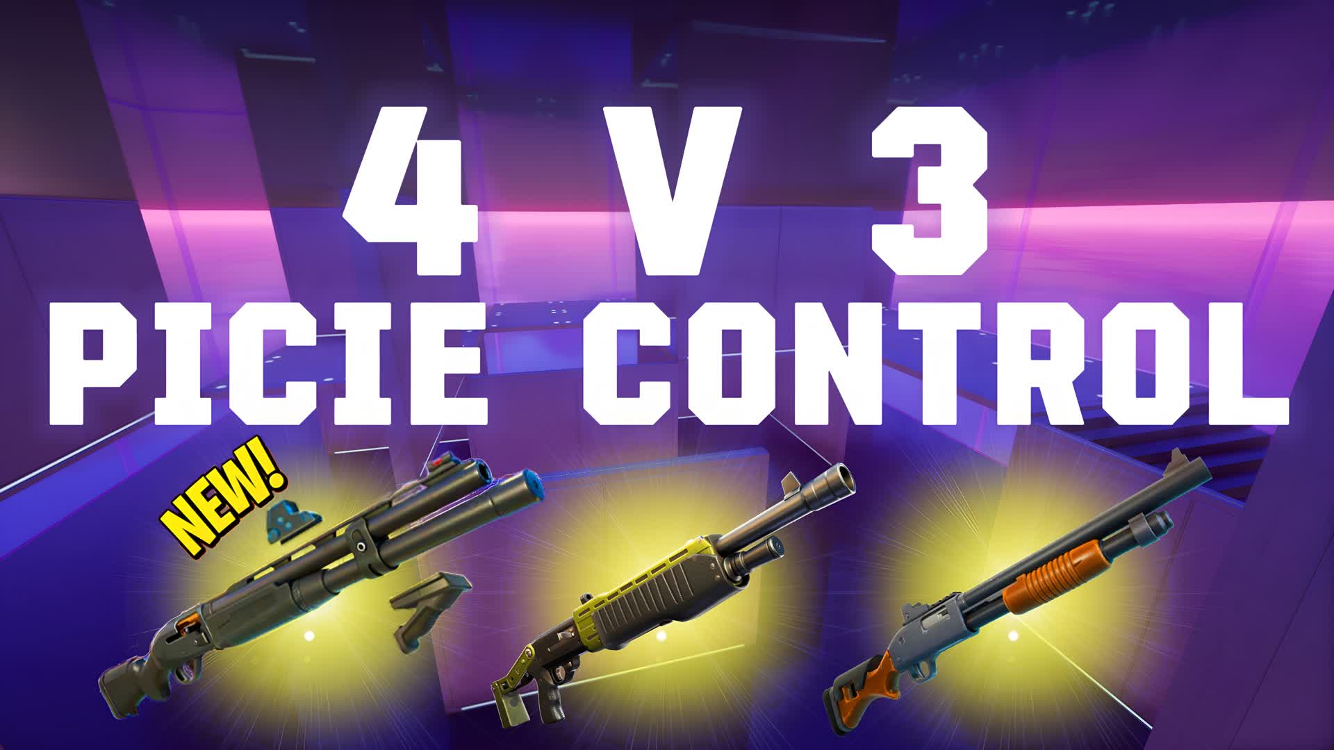 PICIE CONTROL 4V3 [3V4] [3V3] 🎯 1986-4389-3352 by rf7 - Fortnite ...