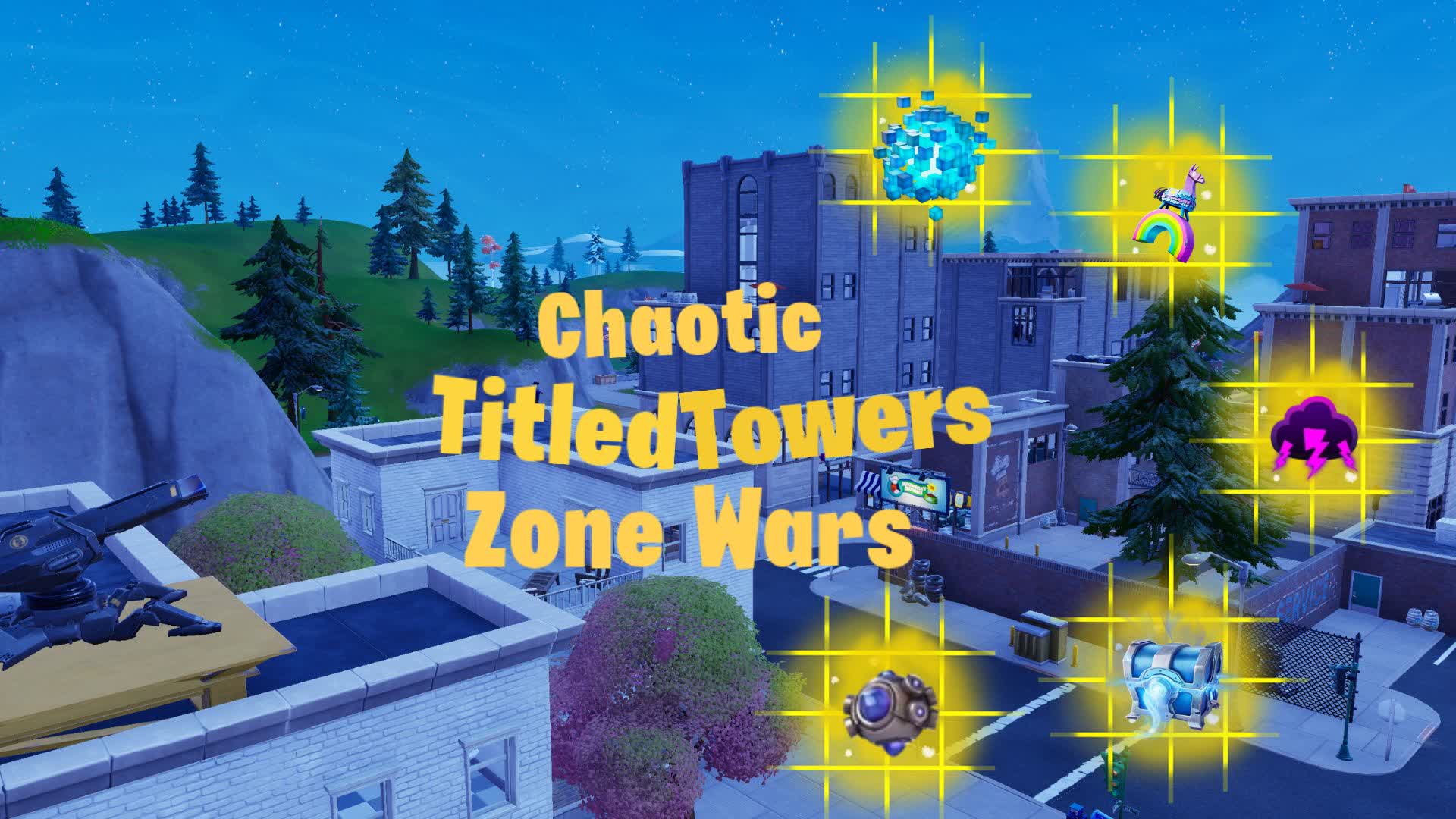 ⭐Chaotic Tilted Towers Zone Wars⭐ 2888-9008-3820 by lockup - Fortnite