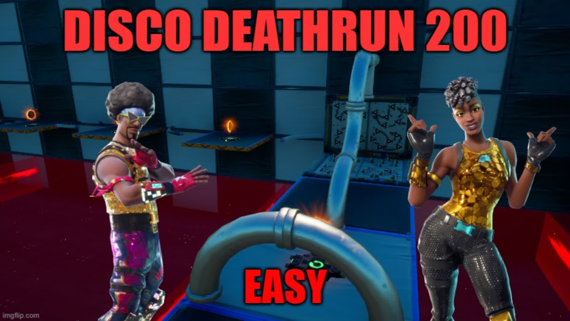 DISCO DEATHRUN EASY 200 6530-2482-7094 by pekpep - Fortnite Creative ...
