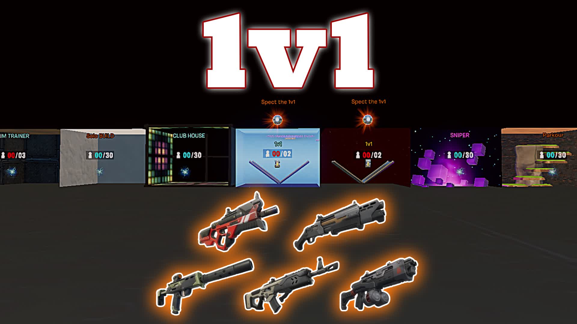 BEST 1v1 & TRAIN MAP FOR YOU 1831-2154-5738 by apo21 - Fortnite ...