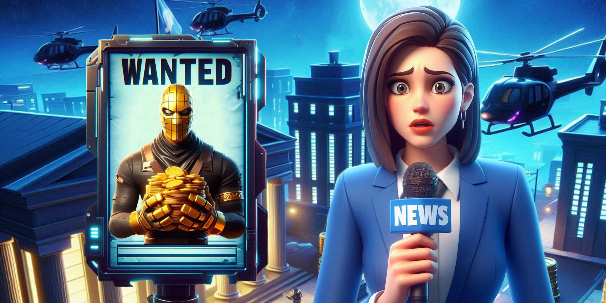 ESCAPE FROM BANK ROBBERY 💰 9762-6344-9380 by invision - Fortnite ...