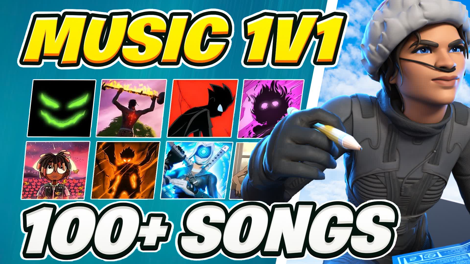 BEST MUSIC 1V1 🎶 [BEST SONGS] 9641-9624-7624 by lucxfn - Fortnite Creative Map Code - Fortnite.GG