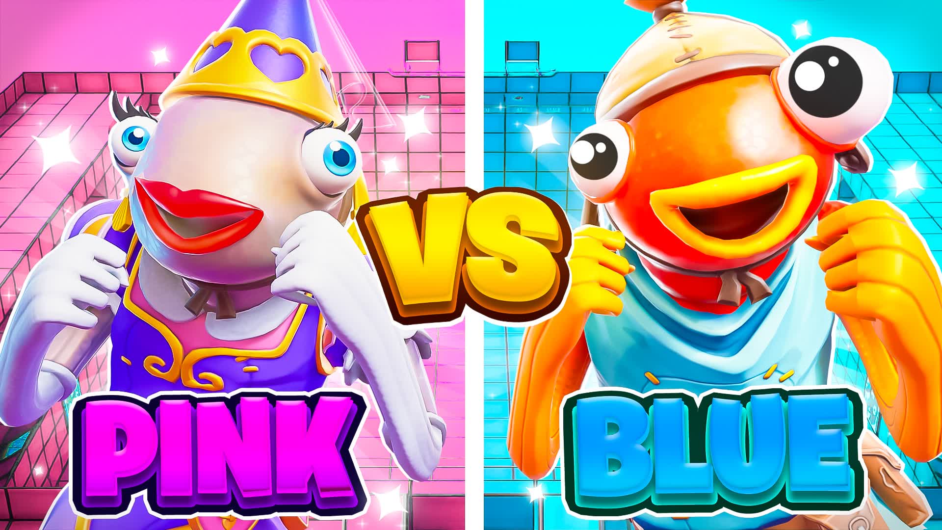 SIMPLE PINK VS BLUE 🔴🔵 2965-1417-4869 by girliesstudio - Fortnite ...