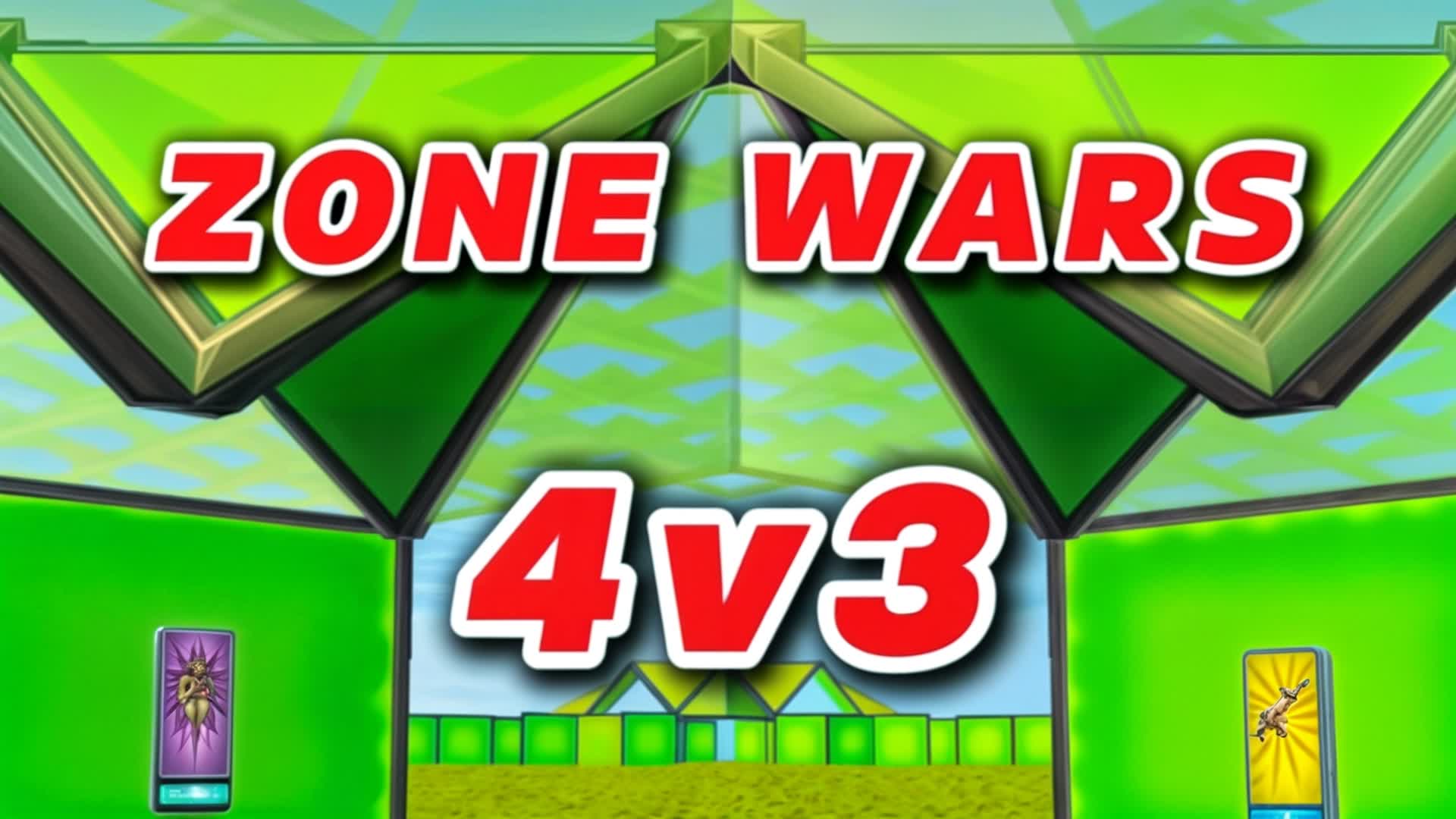 ZONE WARS 4V3 ⭐[3V3] [3V4] 0325-7460-0614 by ha0 - Fortnite Creative ...