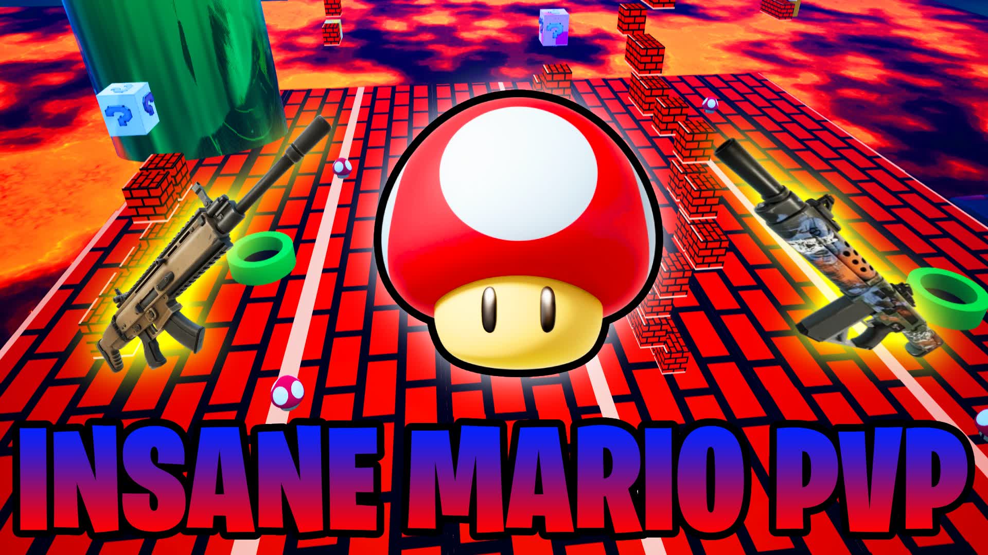 🍄INSANE MARIO PVP🍄 4395-8160-0780 by ecoapp - Fortnite Creative Map ...