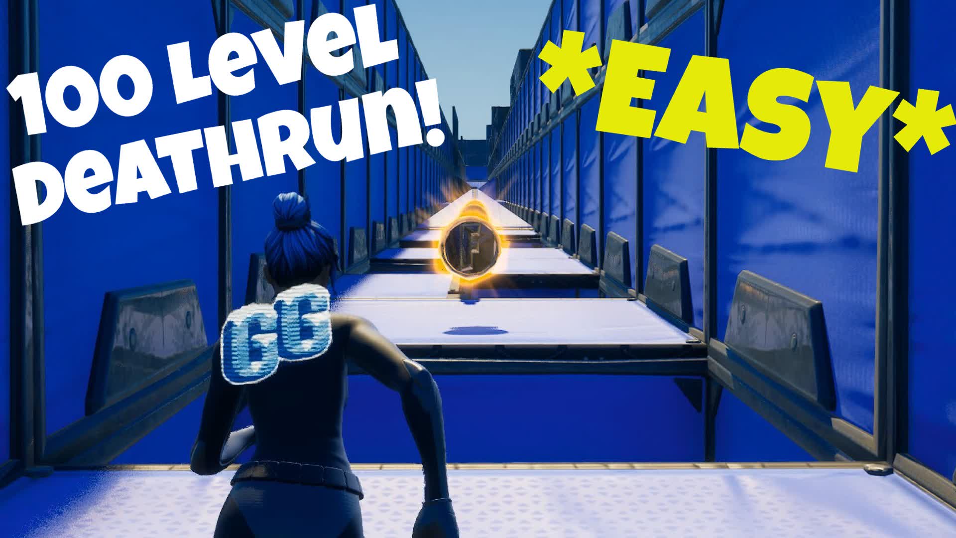 Easy 100 Level Deathrun 3237-7765-2527 by mjhicks50 - Fortnite Creative Map Code - Fortnite.GG
