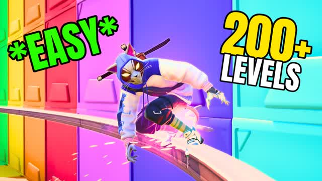 EASY PARKOUR 250+ 7647-7282-2738 by nasu_fn - Fortnite