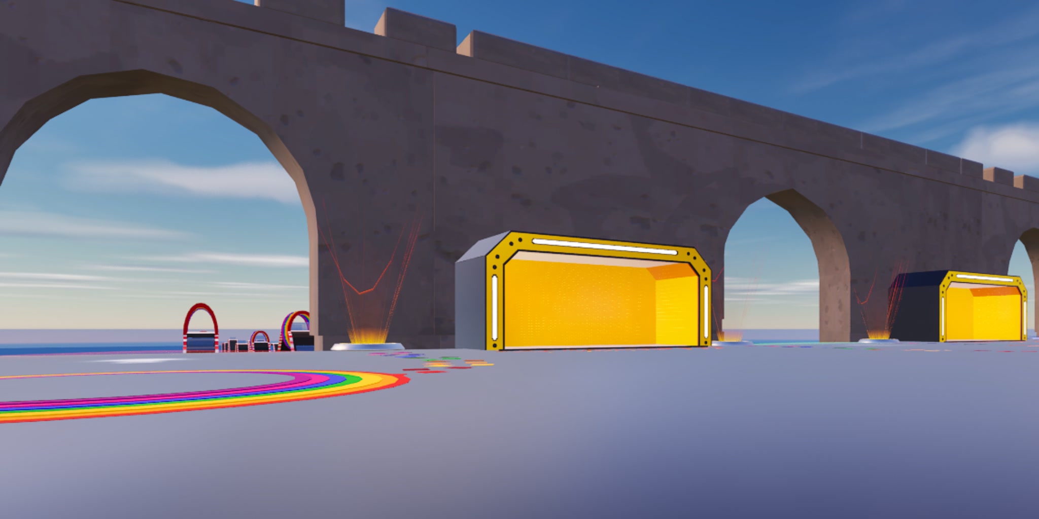 MEGA TRIPLE RAMP CARS GAME 🚀 4727-4406-4946 by rth_studios - Fortnite ...