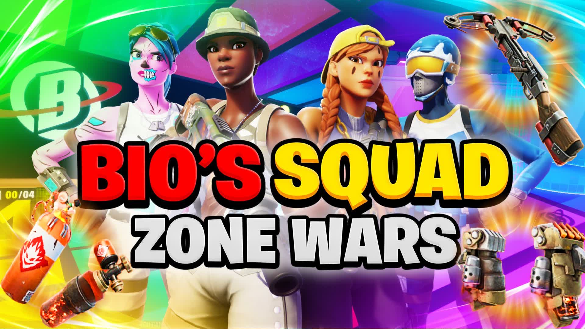 BIO´S SQUA ARENA 2.0 Zone Wars 2500-7774-4634 by dar2 - Fortnite ...
