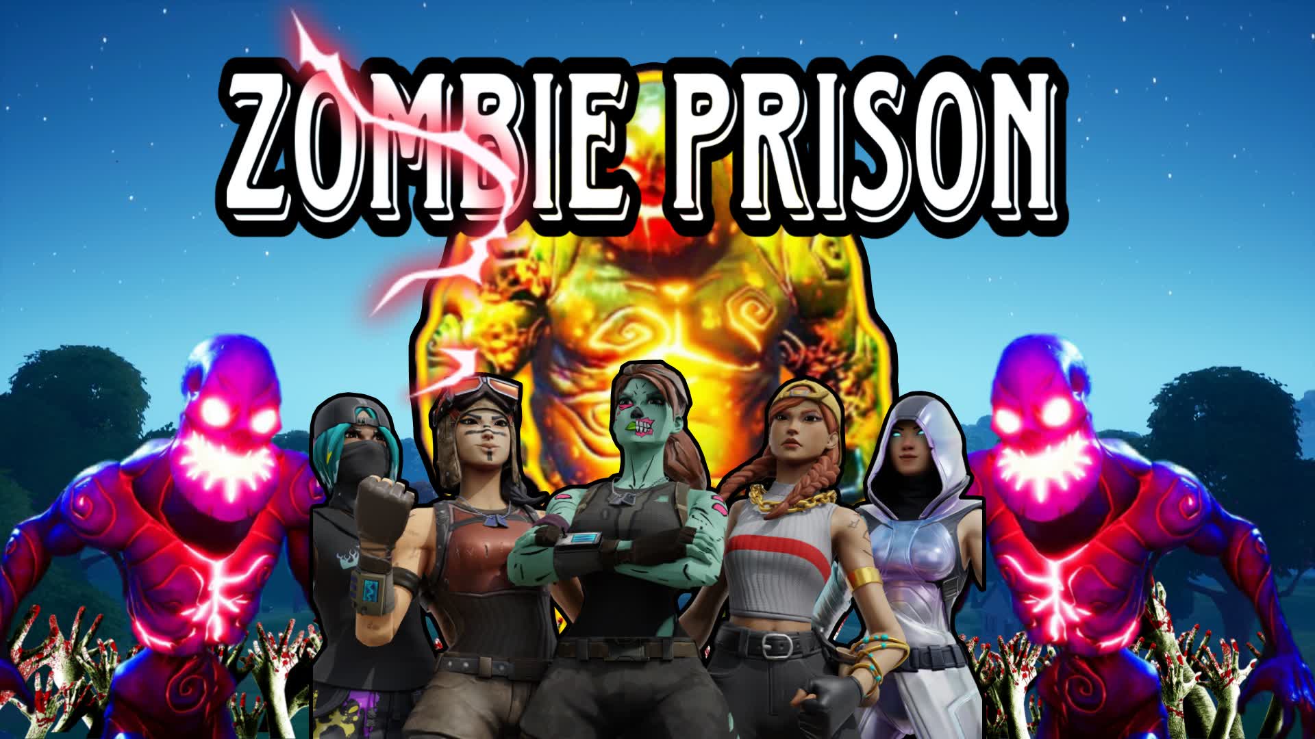 Zombie Prison 🧟 0849-2738-3173 by 6rt - Fortnite Creative Map Code ...