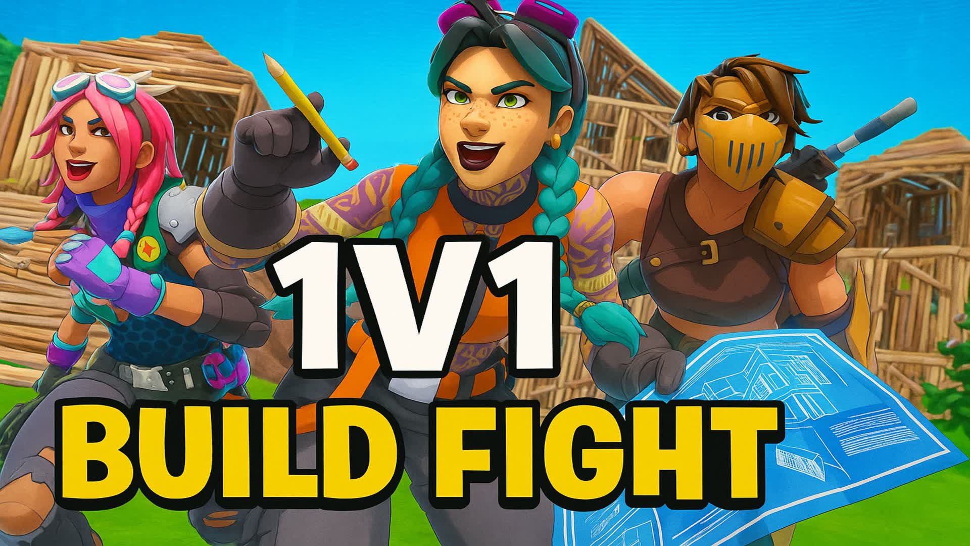 1VS1 MAP BUILD FIGHT 4363-8658-3262 by shpicco1 - Fortnite