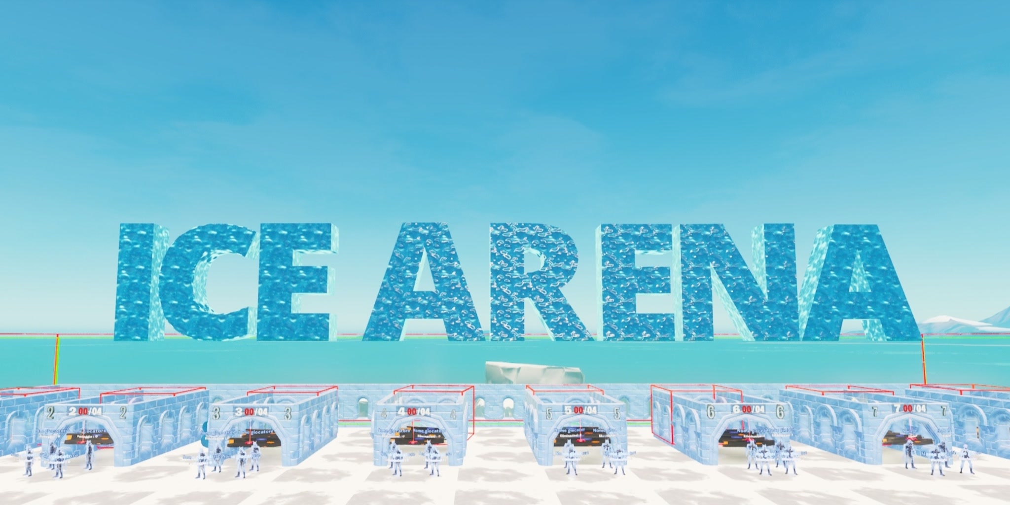 PAZZESCO ICE ARENA 2686-9010-3282 by lucio91 - Fortnite Creative Map Code - Fortnite.GG