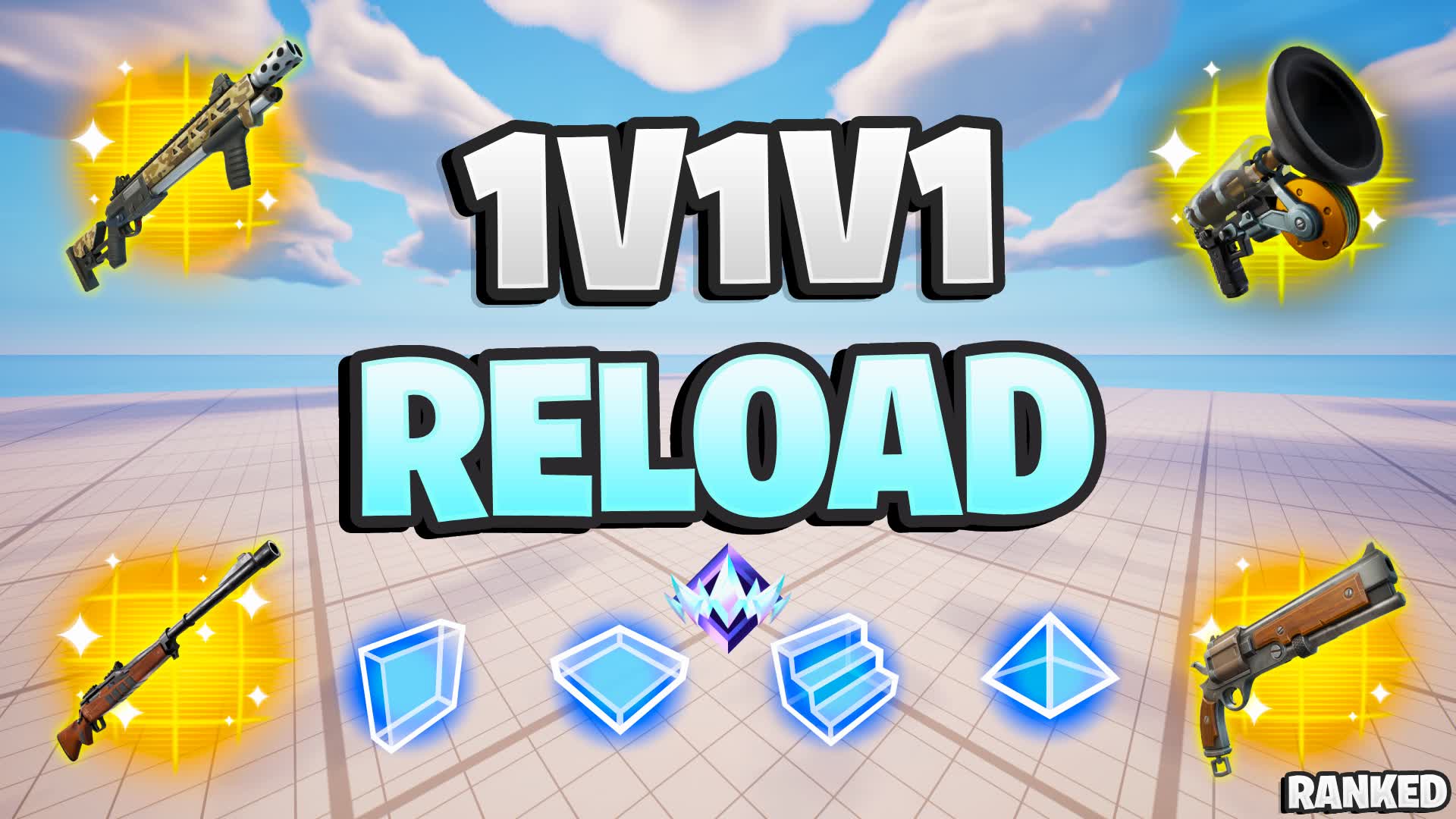 1V1V1 RELOAD - REALISTICS FFA 0244-0223-8158 by mystcreative - Fortnite Creative Map Code ...