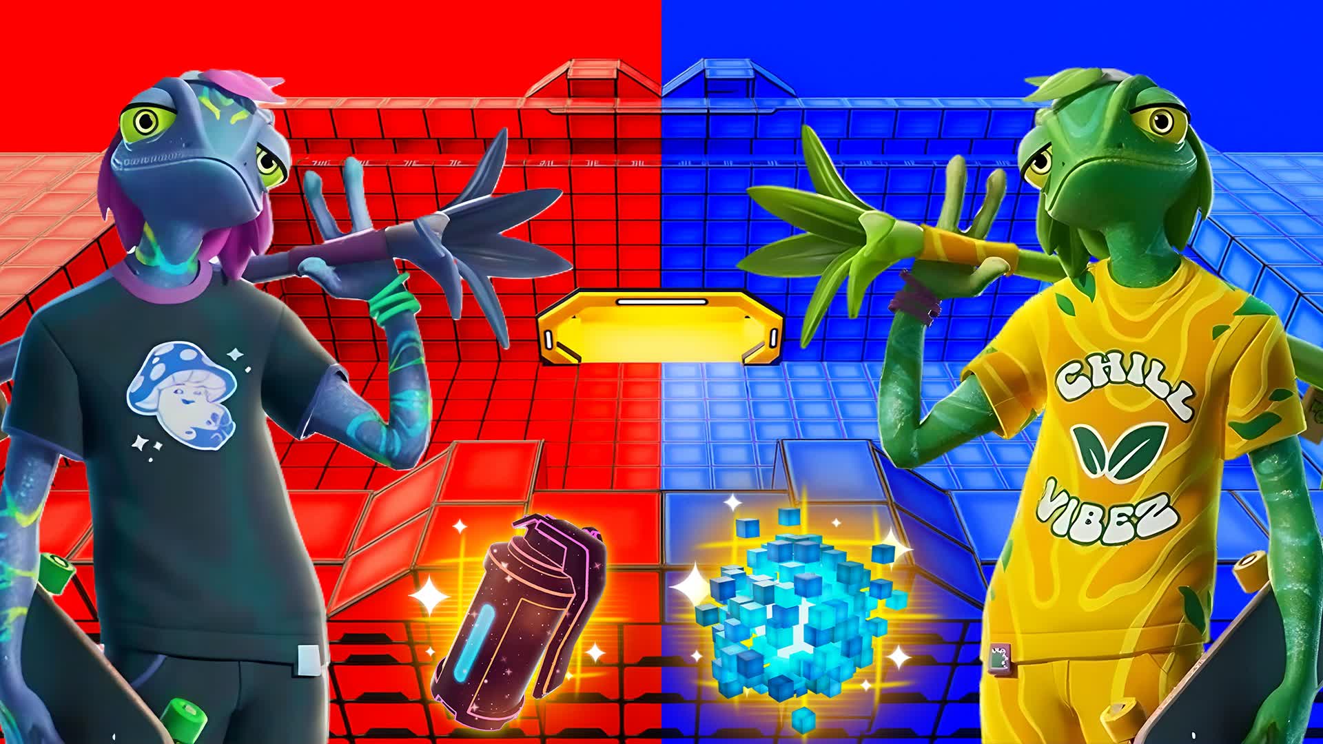 INFINITY TMNT RED VS BLUE 3716-1520-5866 by samuxfn - Fortnite Creative ...