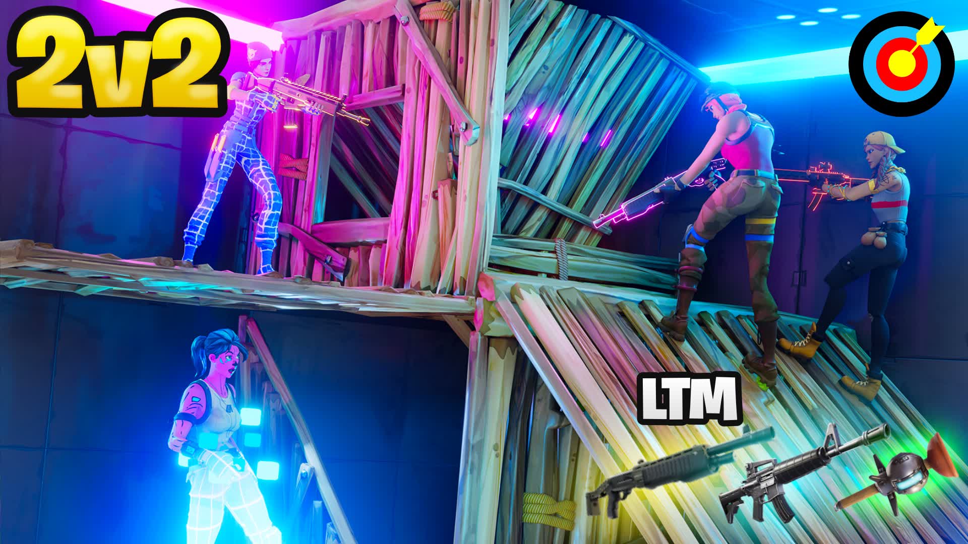 Piece Control 2v2 🎯 0148-0322-5437 من ابتكار bullseye - Fortnite